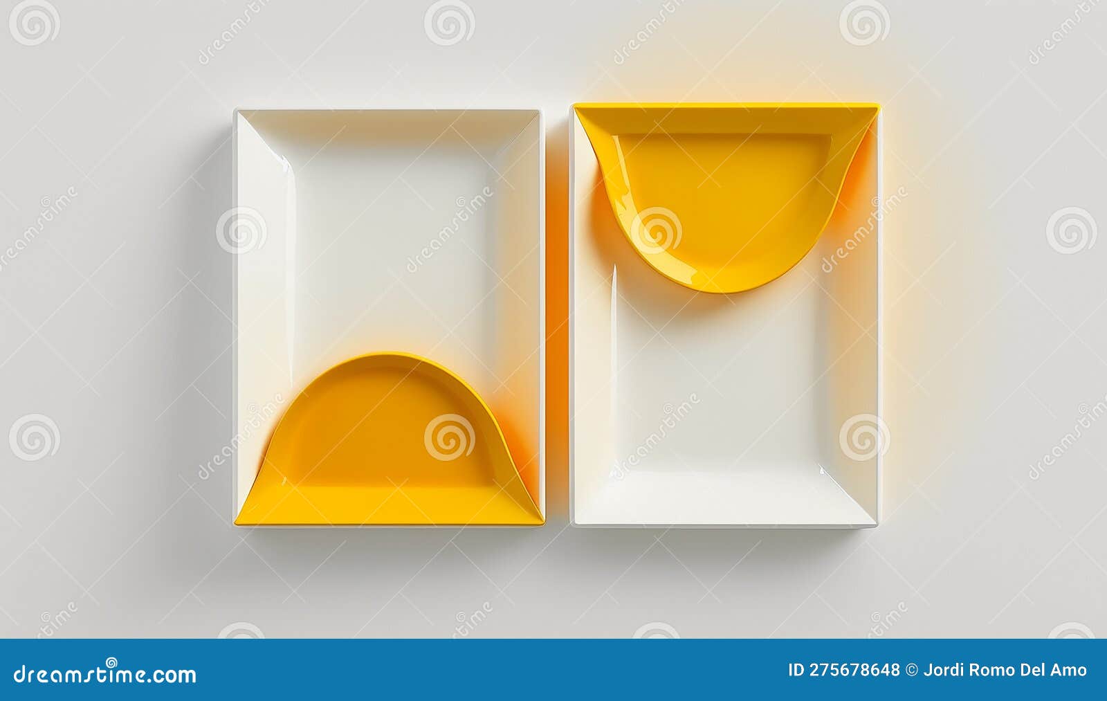 Original Minimalist Heart-shaped Plates With Food Stock Photo ...