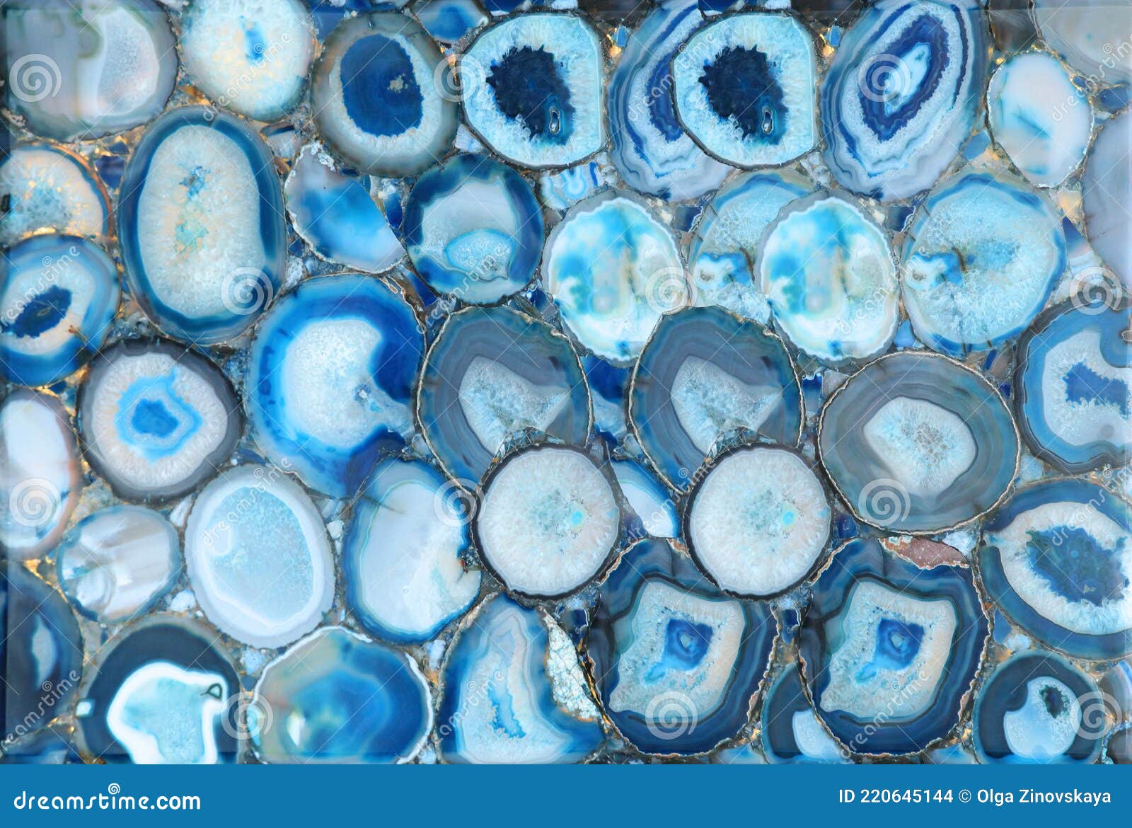 Original Multicolored Agate Stone, Cut in the Form of a Finishing Panel ...