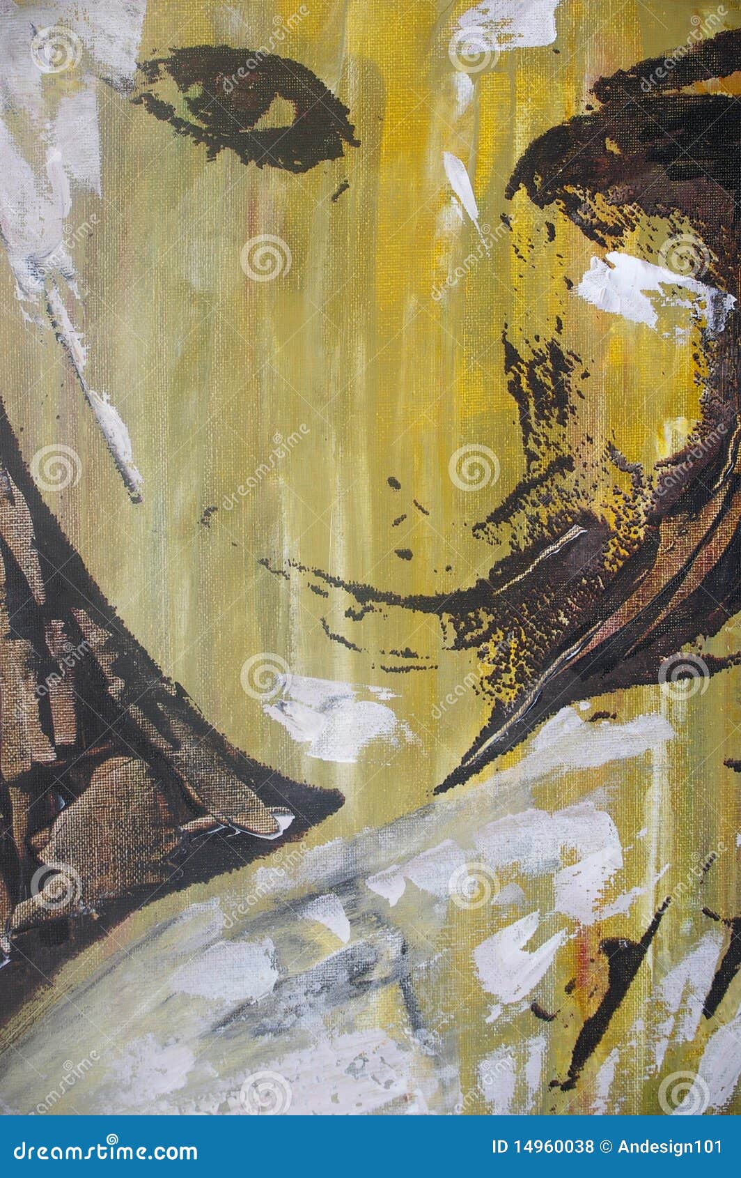 Innocent Depiction Of A Young Child With Hands Clasped In Prayer, Eyes ...