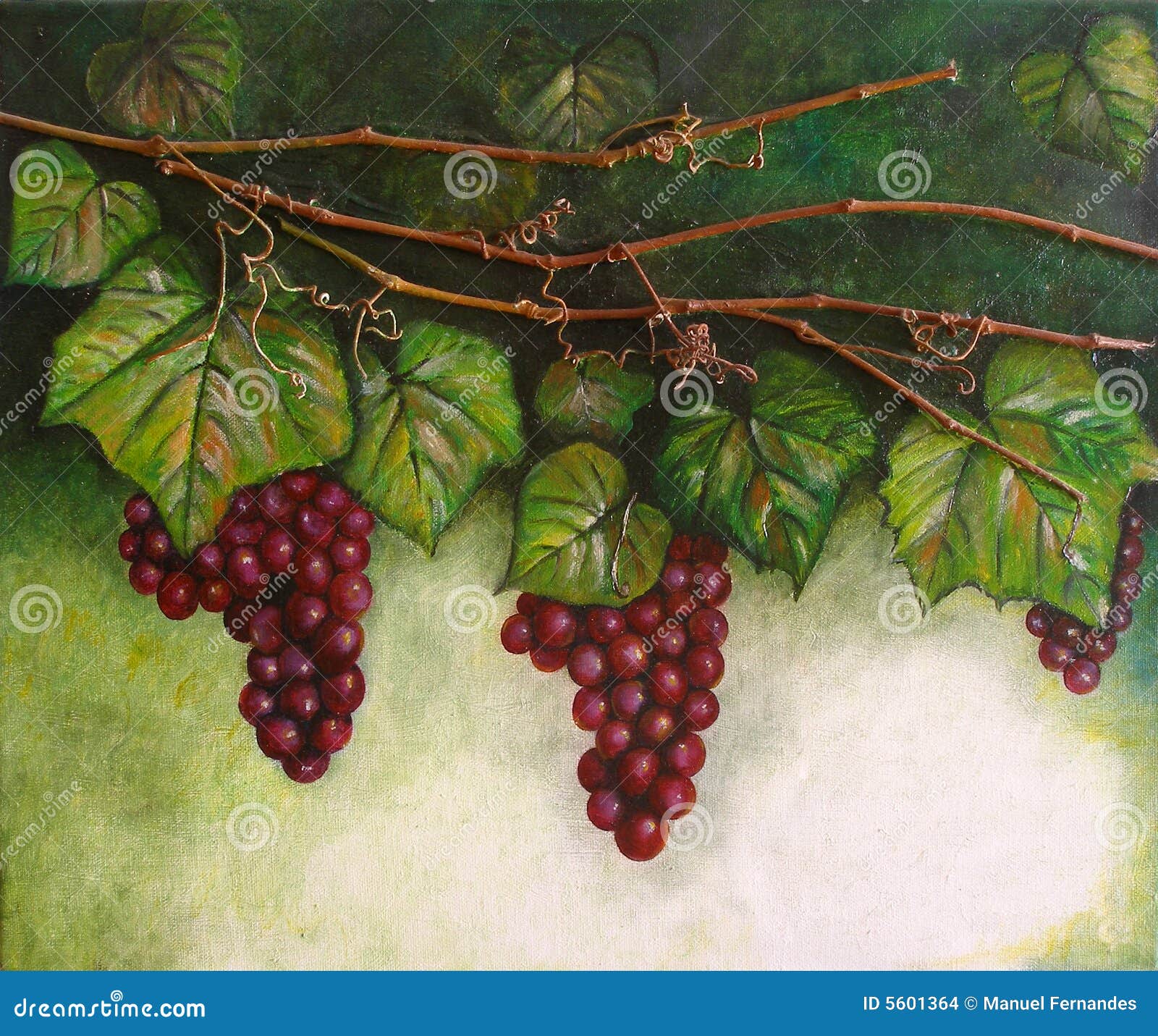 Grape Vines Painting