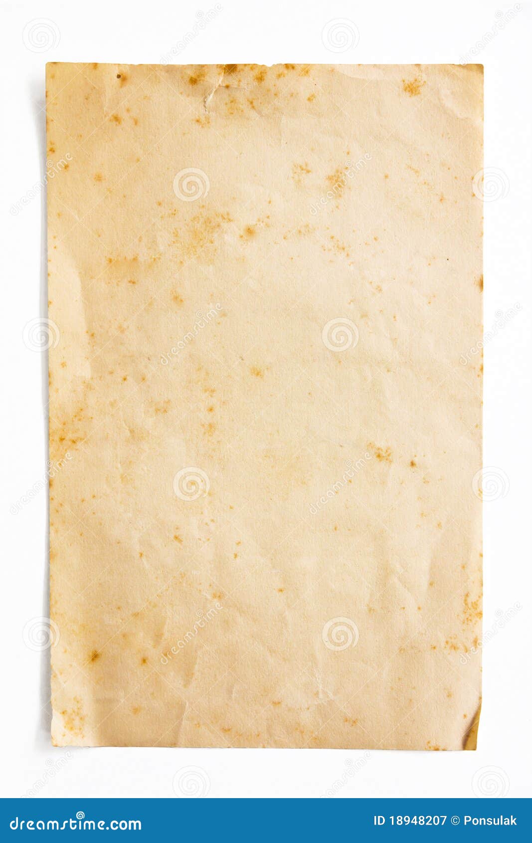 Original old paper note stock image. Image of crumpled - 18948207