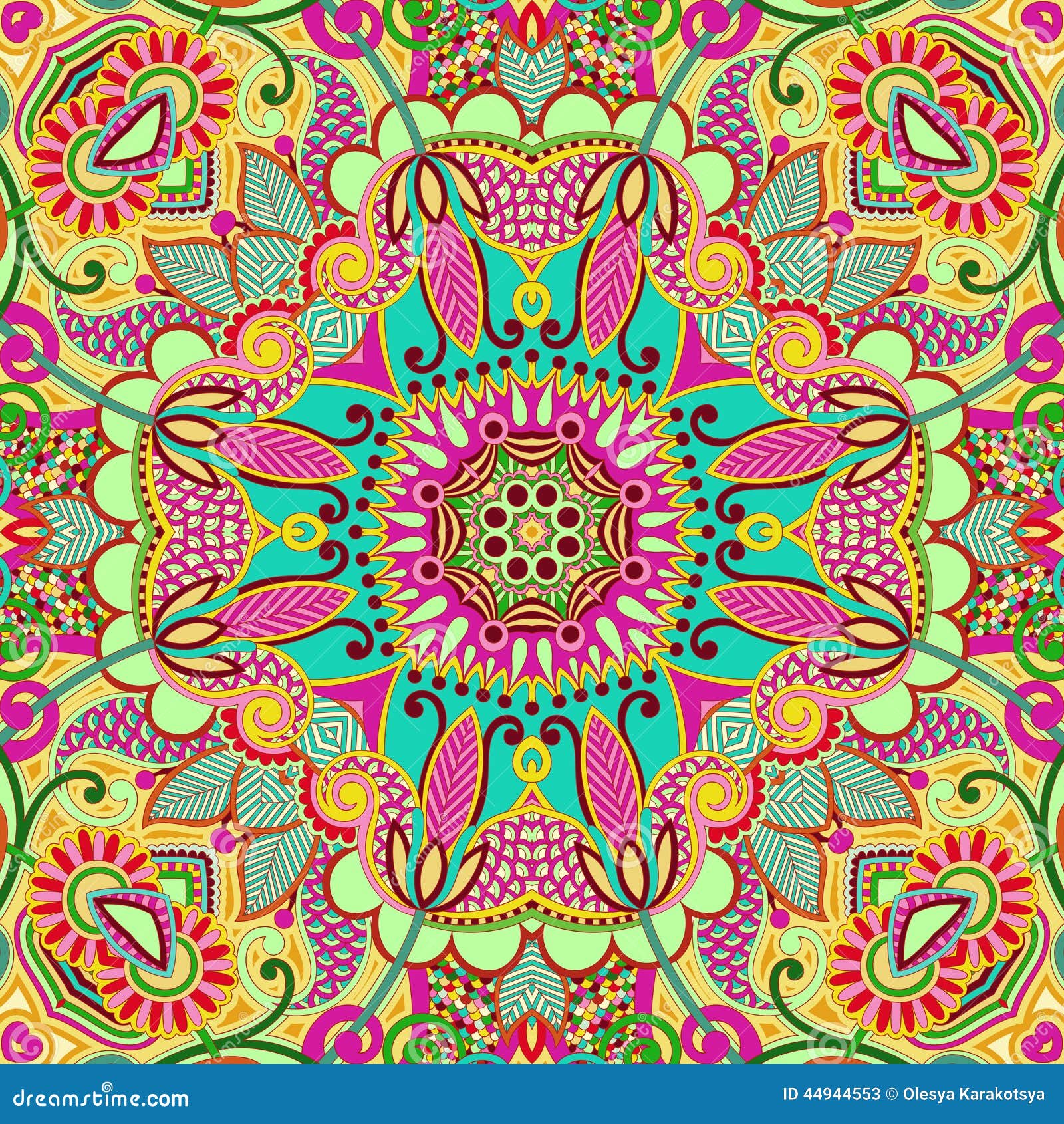 Original Paisley Seamless Pattern Stock Vector - Illustration of lace ...