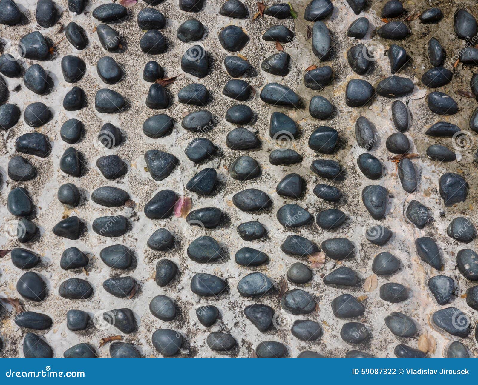 Pavement And Pebbles. Outdoor Street Closeup. Clean And Clear Pavement ...