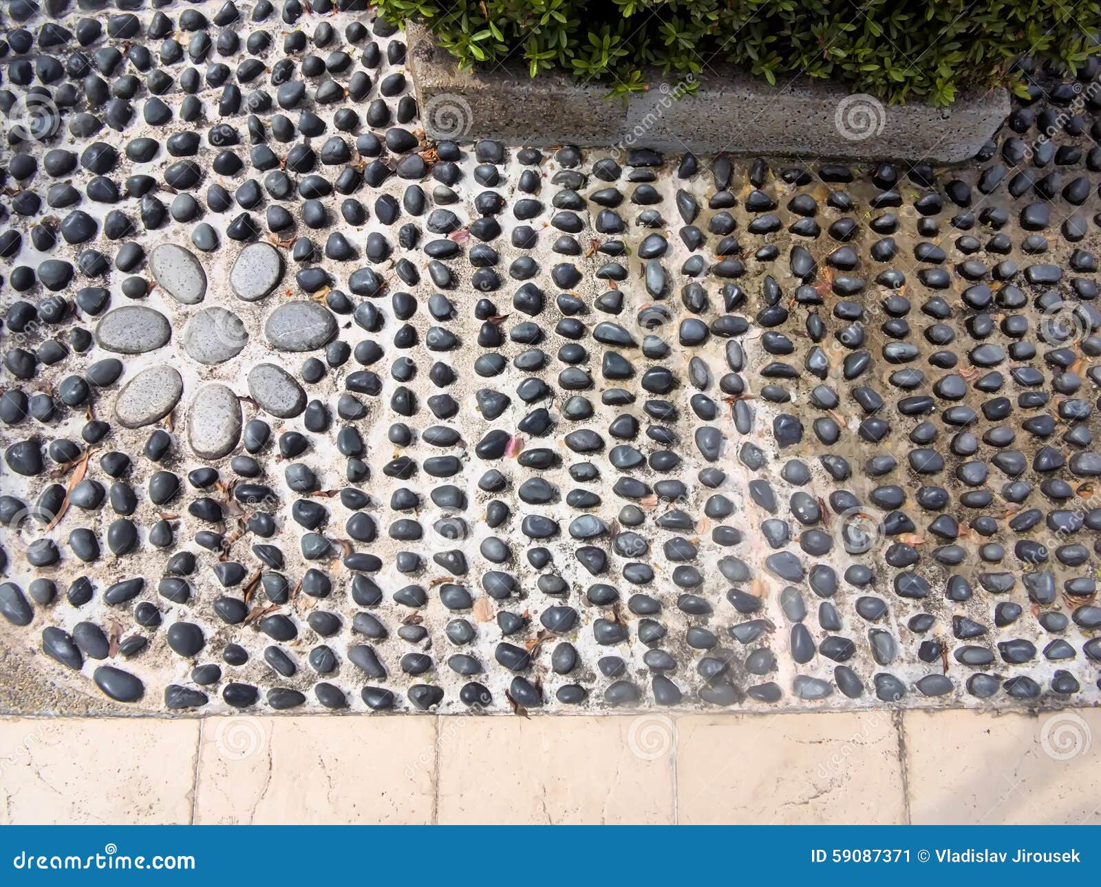Original Paving of the Pavement Pebbles Stock Image - Image of original ...