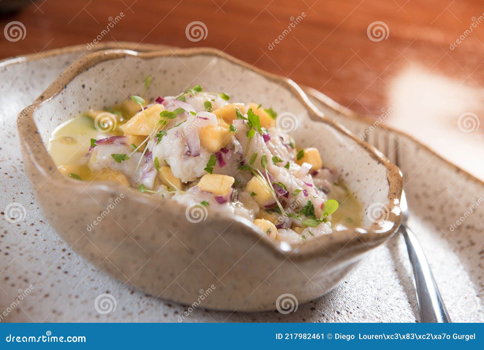 Original peruano ceviche imagen de archivo. Imagen de naturalness ...