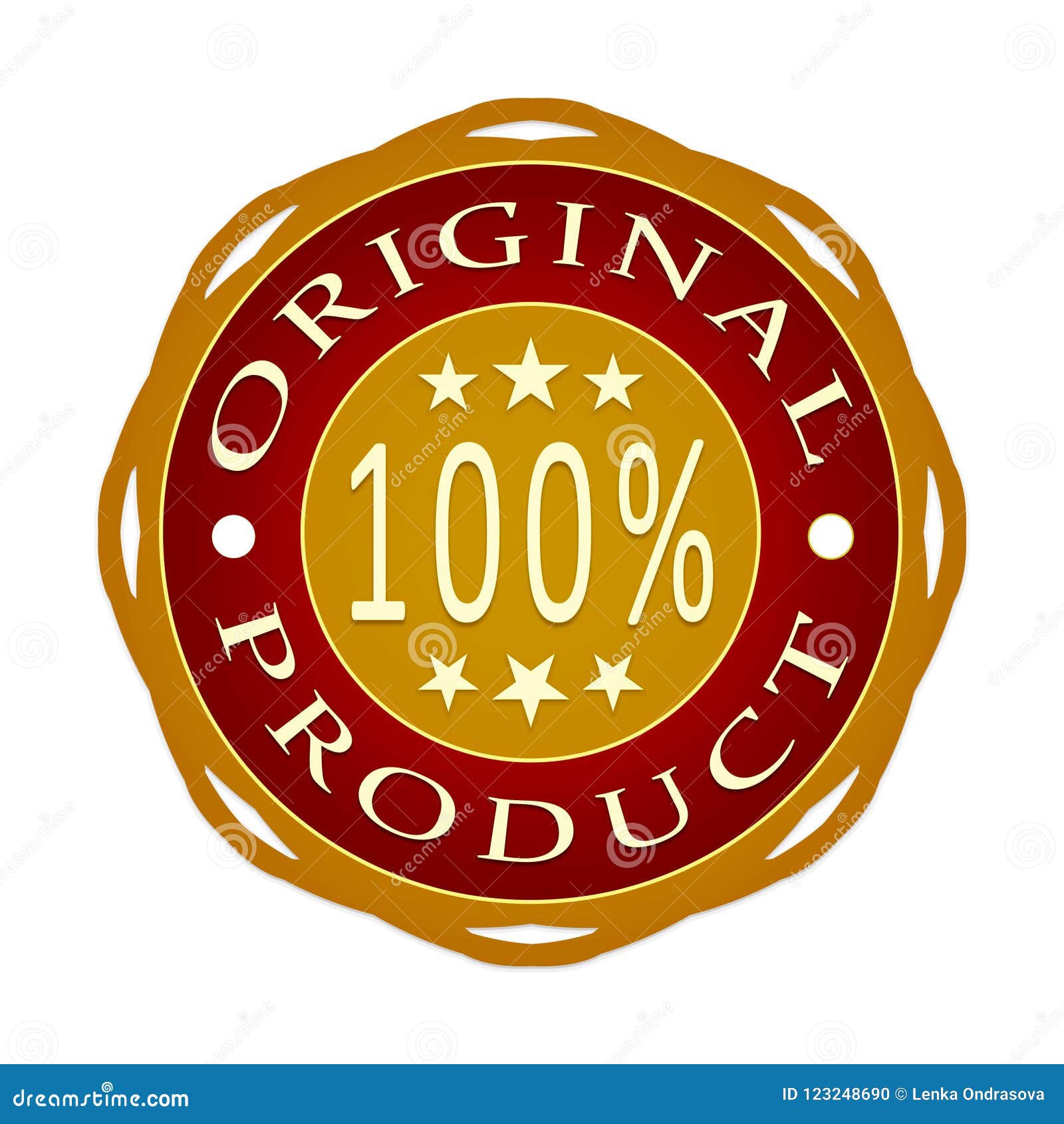 Original product label stock illustration. Illustration of original ...