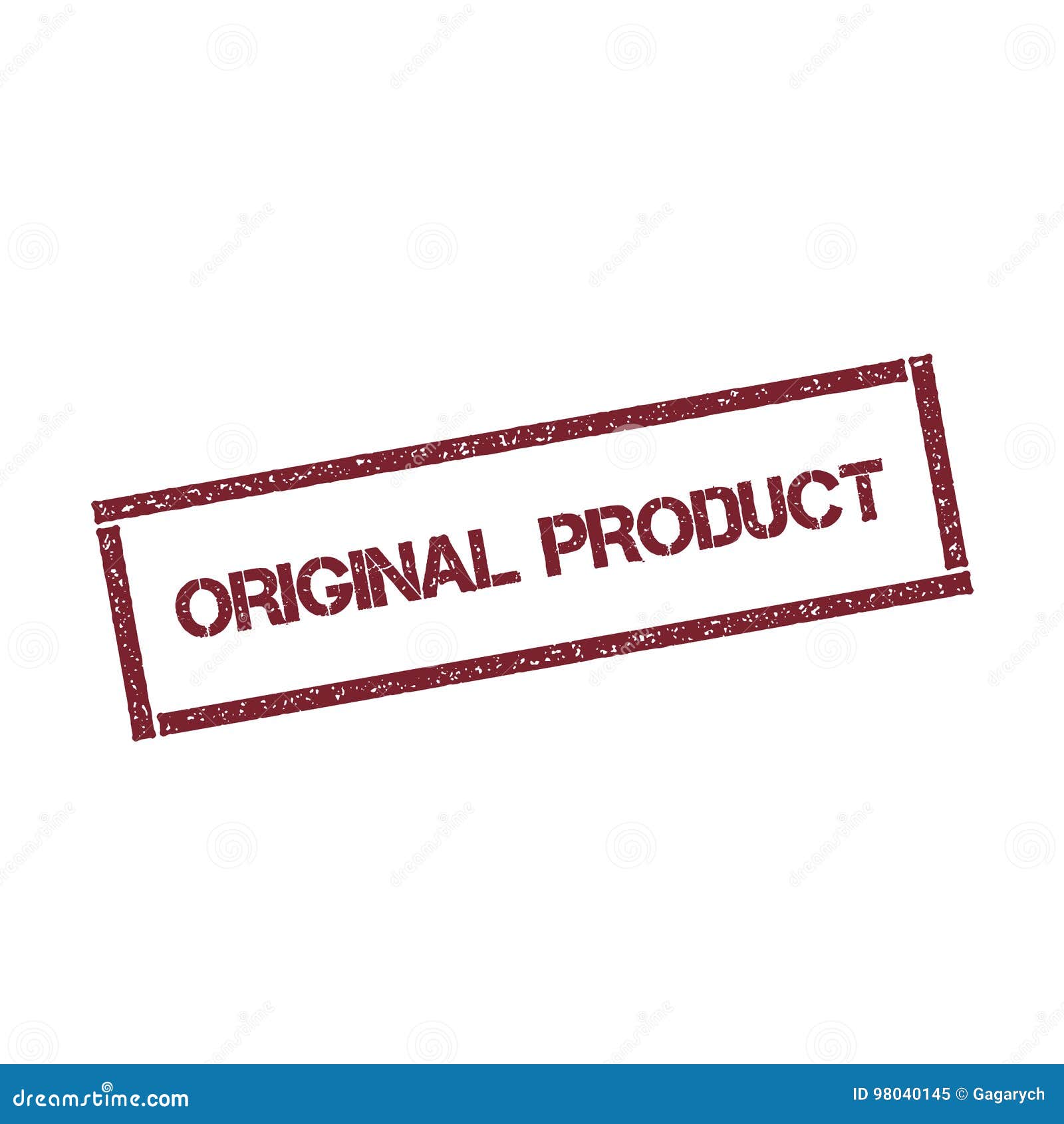 Original Product Rectangular Stamp. Stock Vector - Illustration of ...