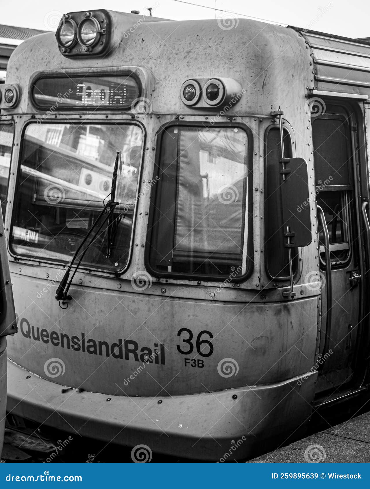 Original Queensland Rail Train Still in Working Order Editorial Stock ...