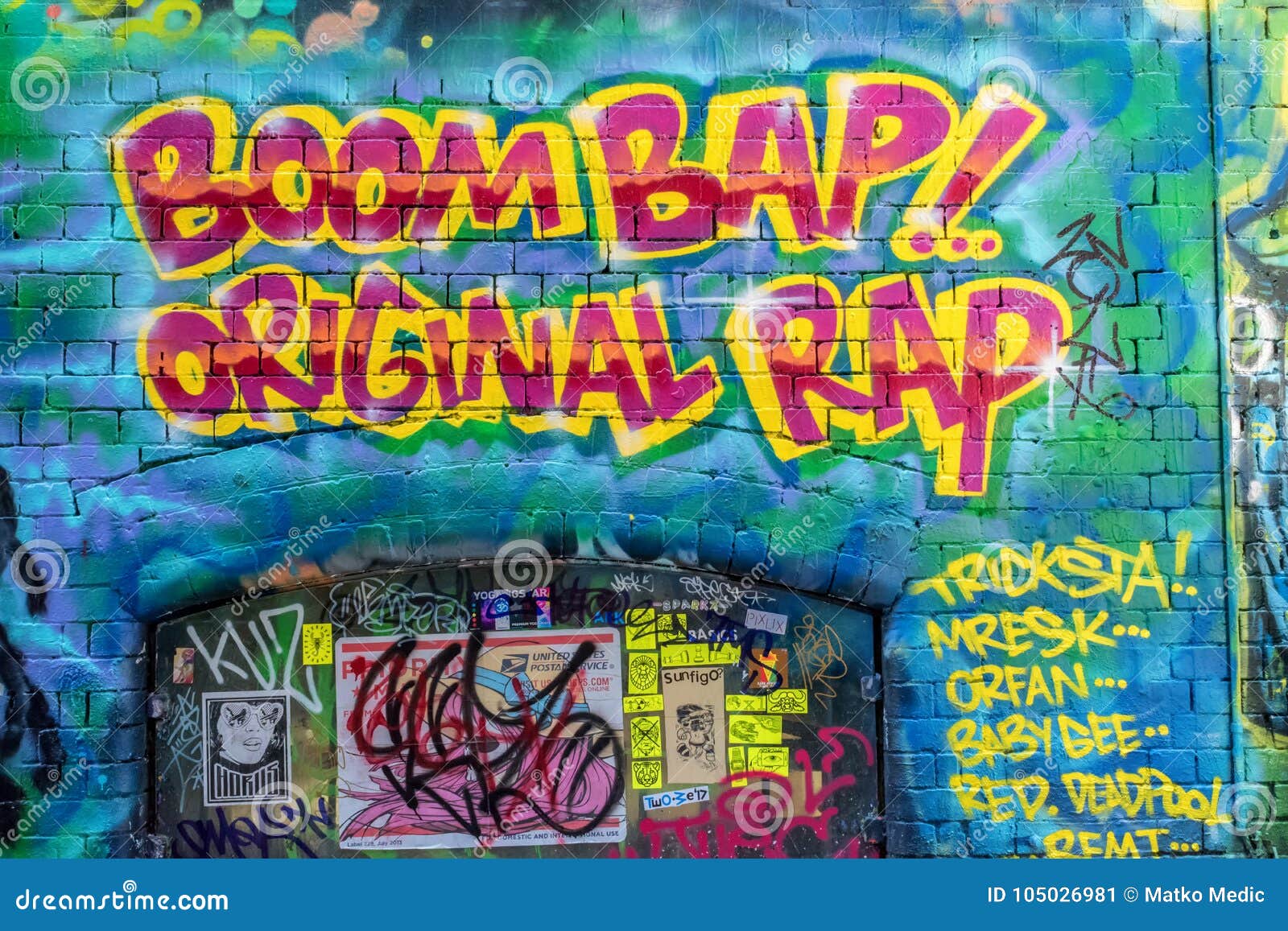 Rap Graffiti Art