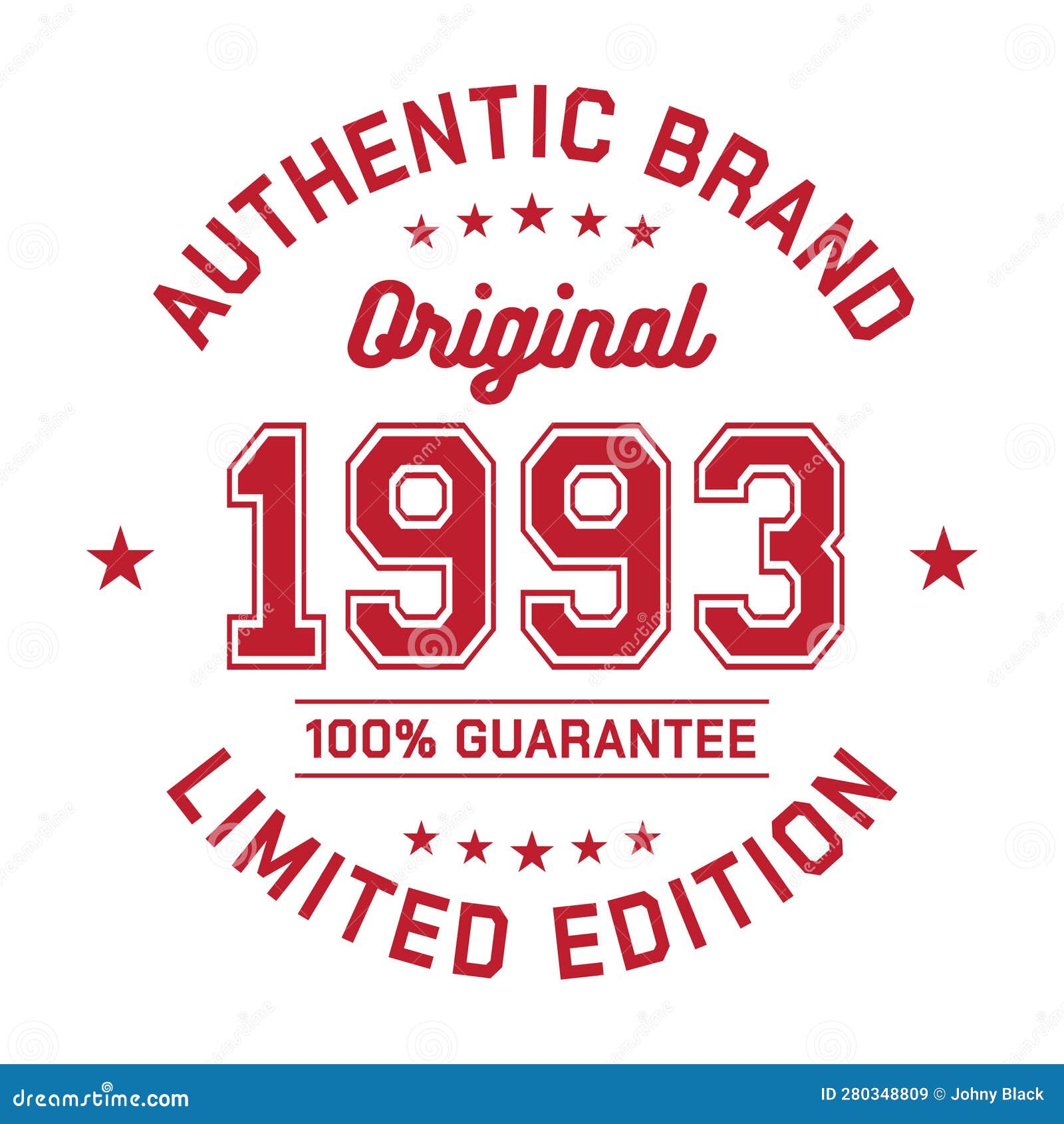 1993 Authentic Brand. Apparel Fashion Design. Graphic Design for T ...