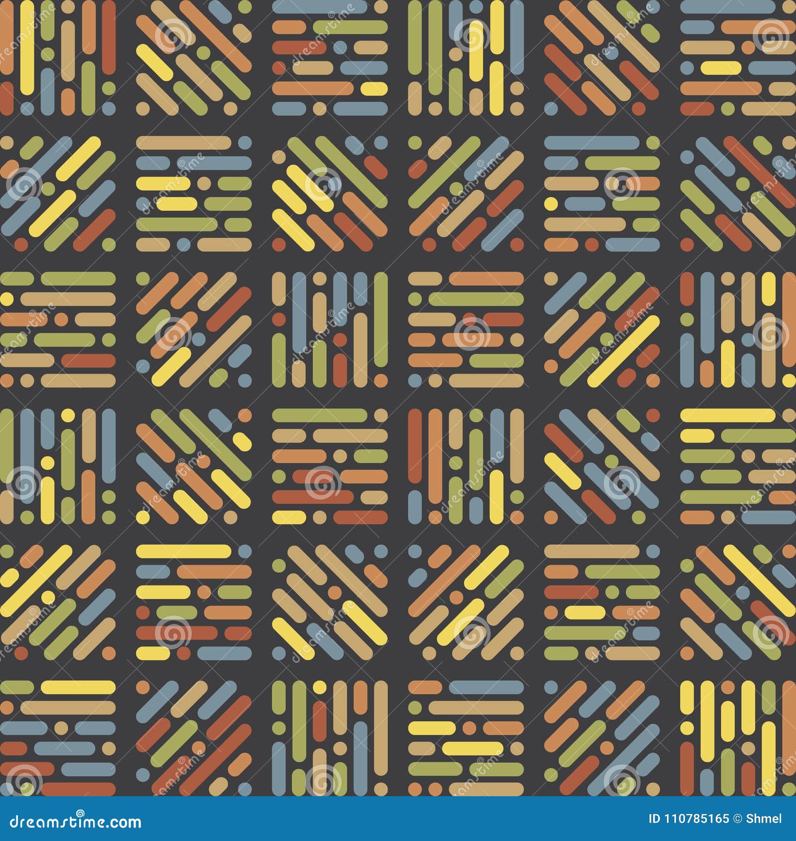 Original Retro yet Modern Patterns Stock Vector - Illustration of ...