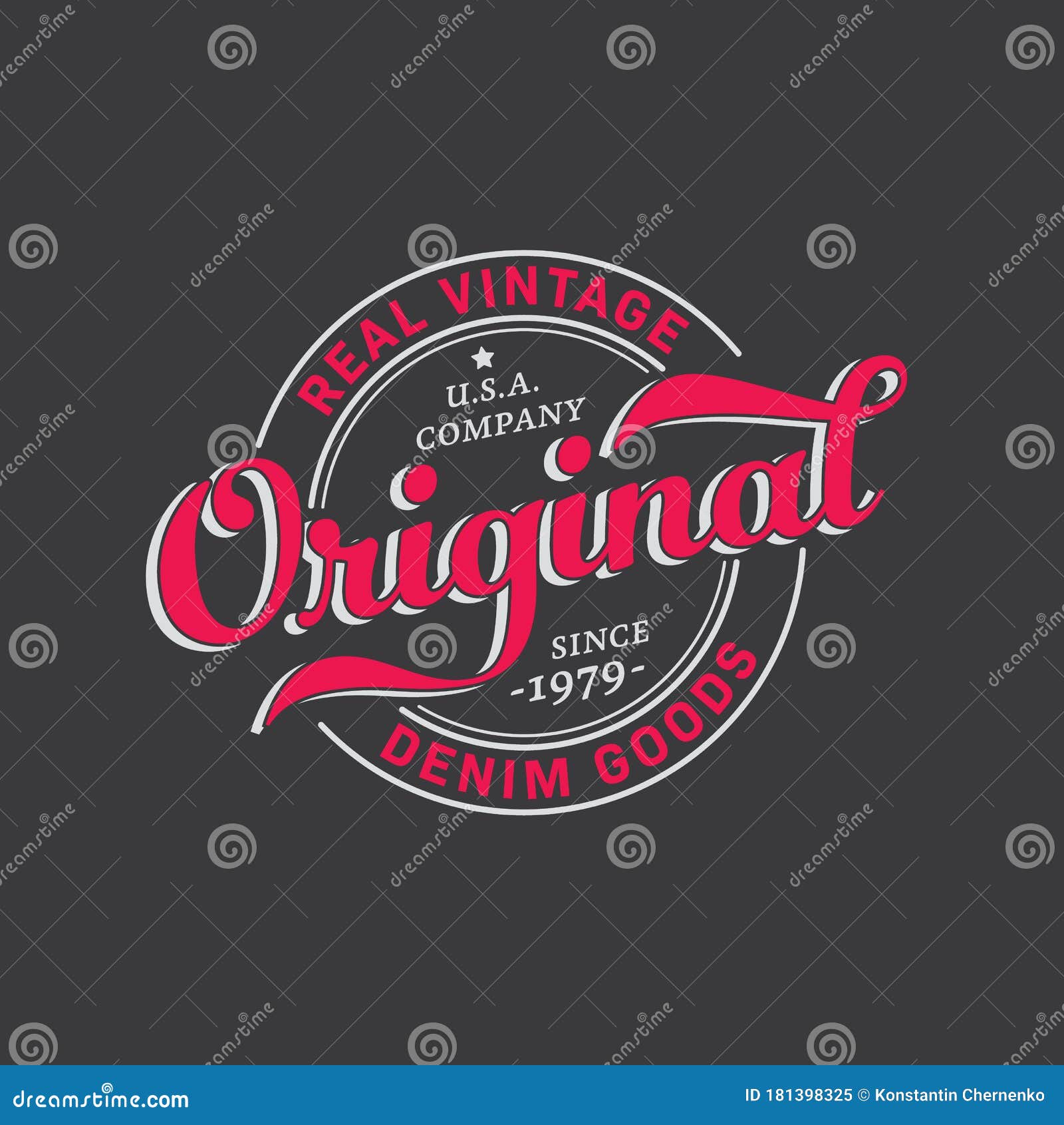 Original Retro Typography Slogan for T-Shirt. Vector Illustration Stock ...