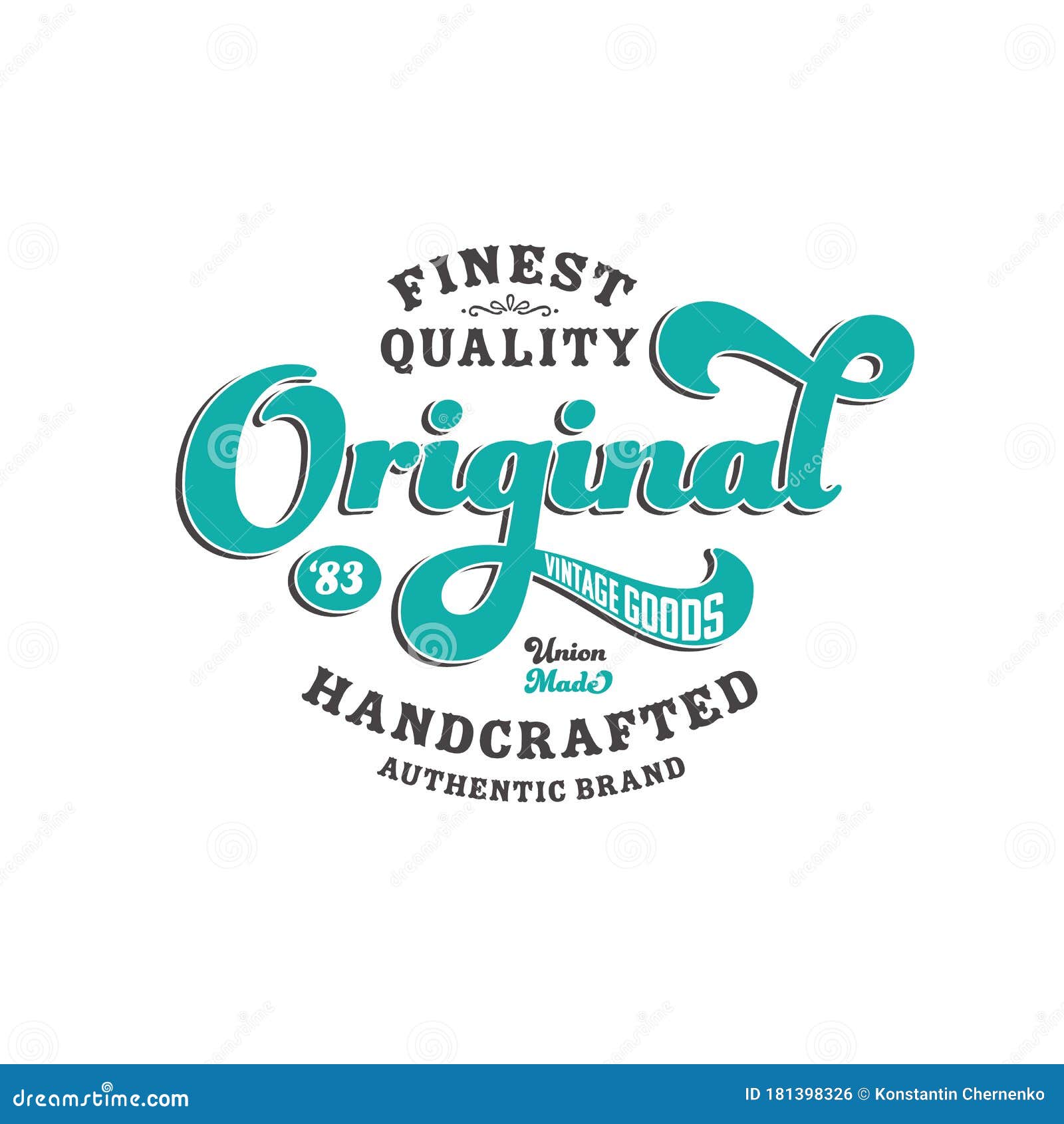 Original Retro Typography Slogan for T-Shirt. Vector Illustration Stock ...