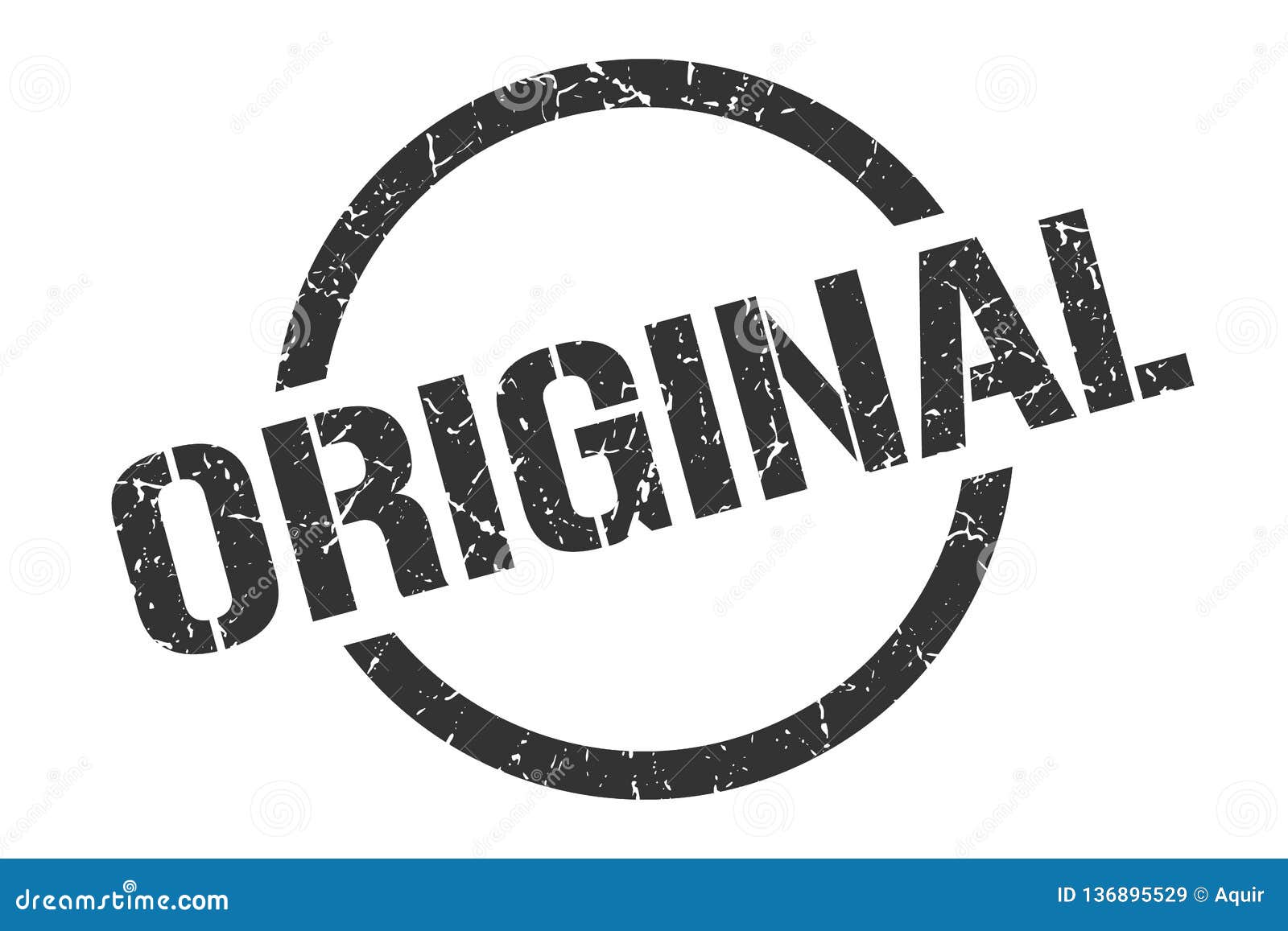 Original stamp stock vector. Illustration of circle - 136895529 Original stamp stock vector. Illustration of circle - 136895529