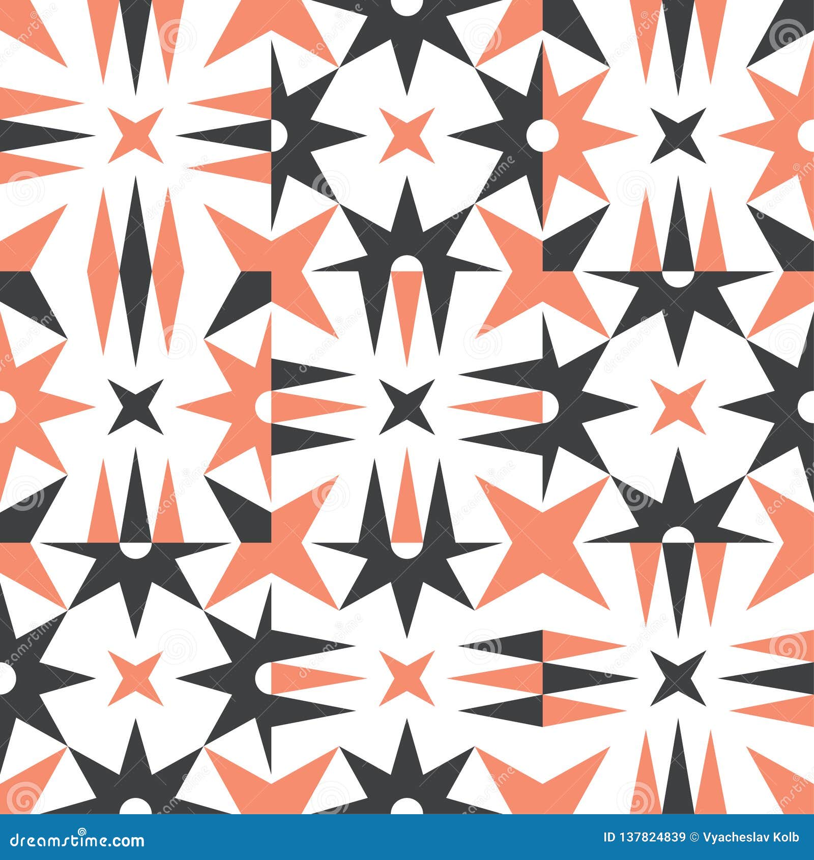 Original Scandinavian Modern Pattern Stock Vector - Illustration of ...