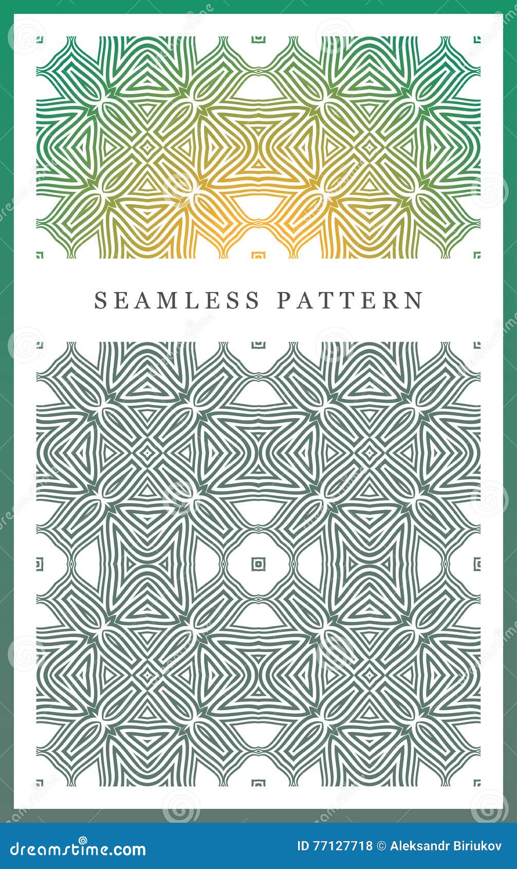 Original Seamless Pattern, High Quality. Rhythmic Pattern, Based on ...