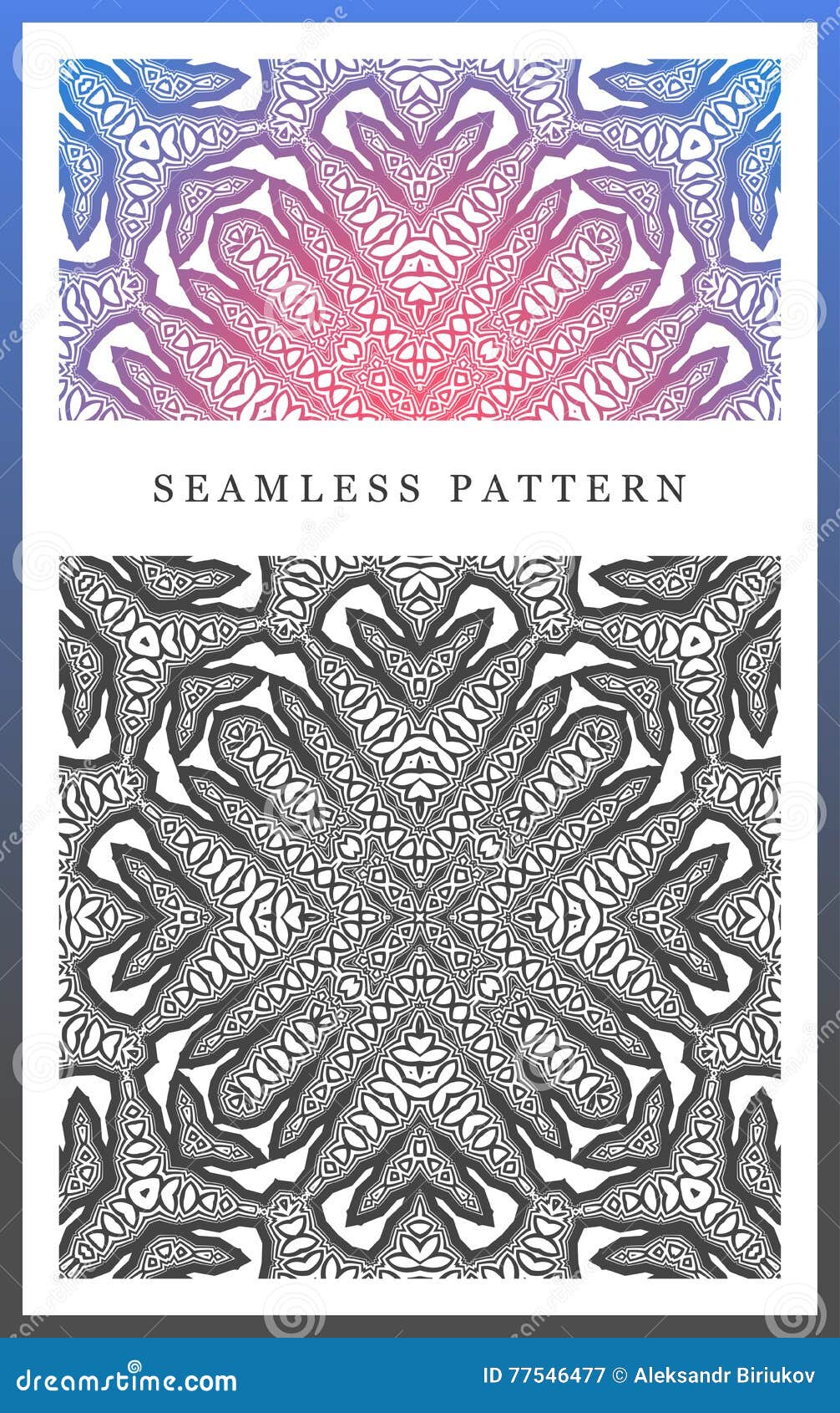 Original Seamless Pattern, High Quality. Rhythmic Pattern, Based on ...