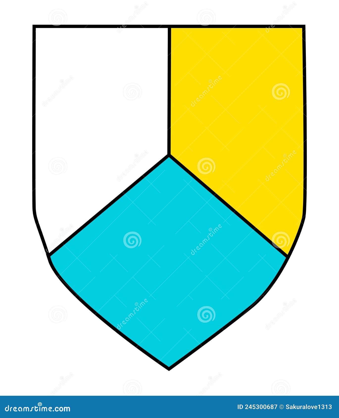 The Original Shield, Divided into Three Parts. Protection, Web Security ...