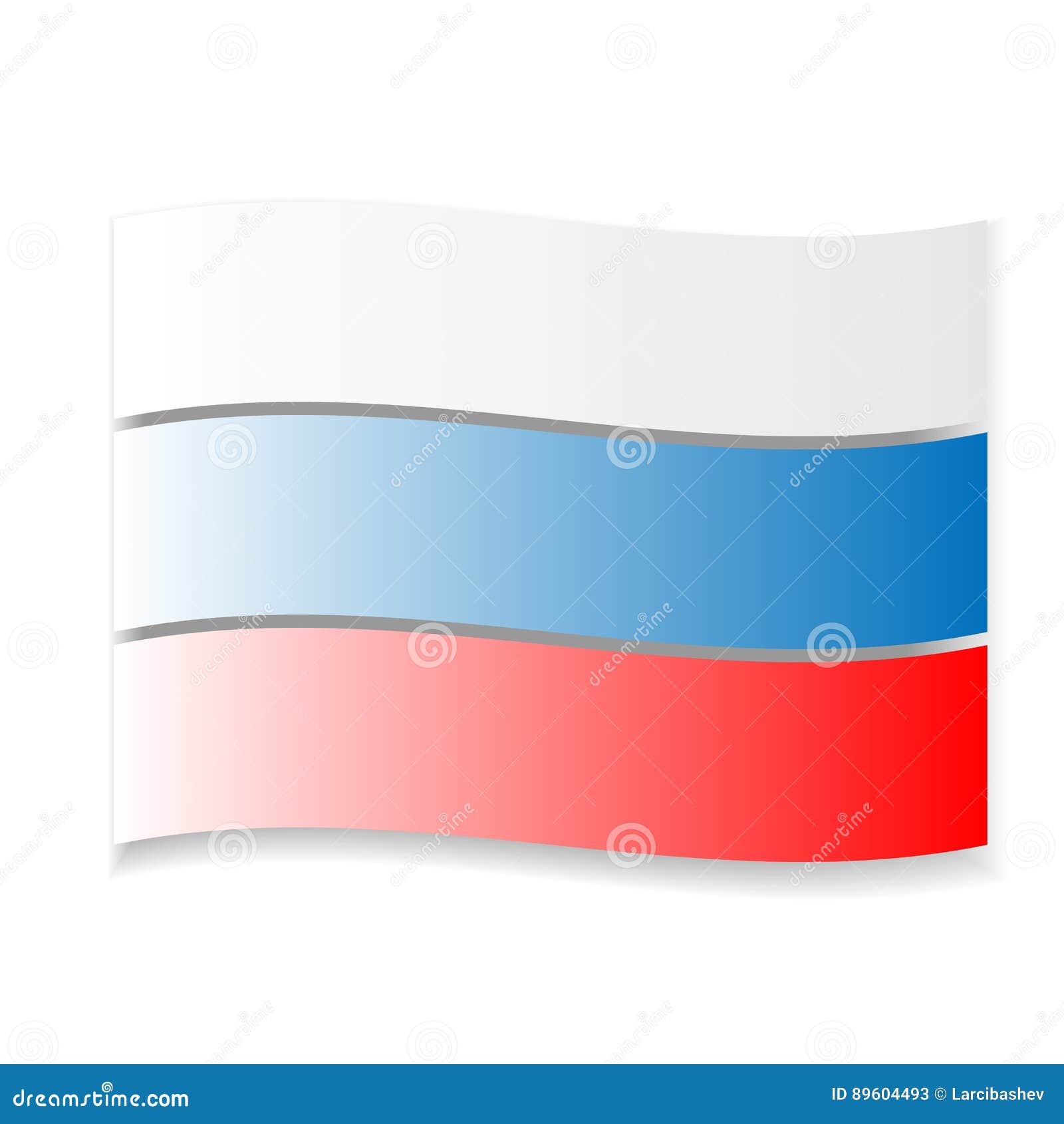 Original and Simple Russia Flag Stock Vector - Illustration of state ...