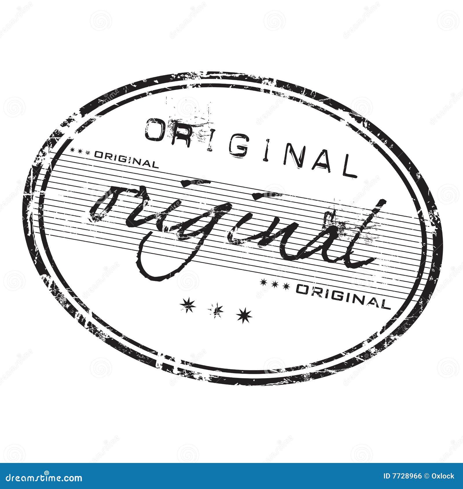 Original stamp stock vector. Illustration of customer - 7728966