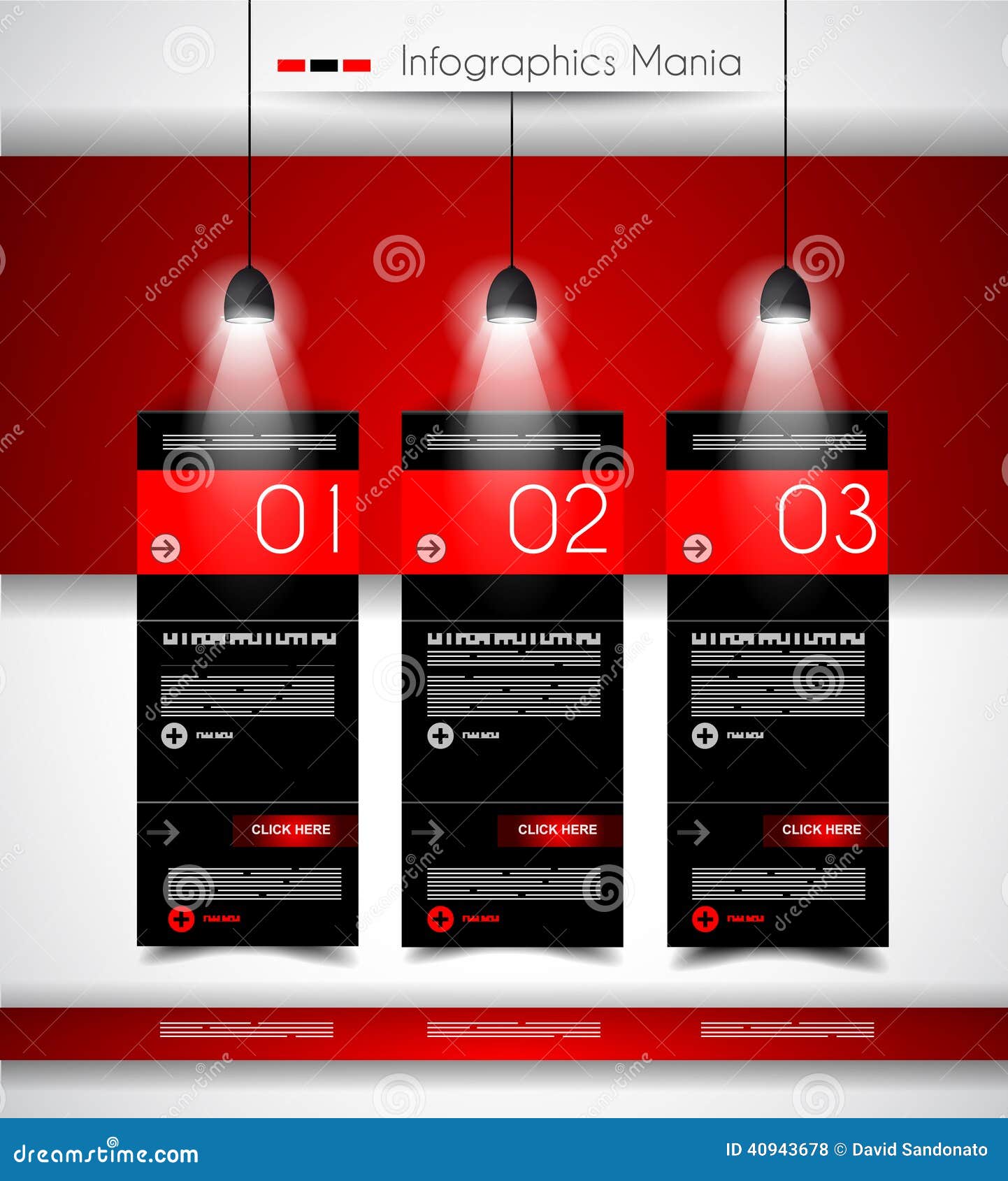 Original Style Infographic Template To Display Your Data. Stock Vector ...