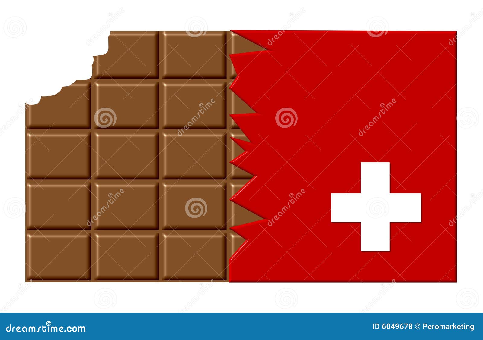 Original Swiss Chocolate Royalty-Free Stock Image | CartoonDealer.com ...