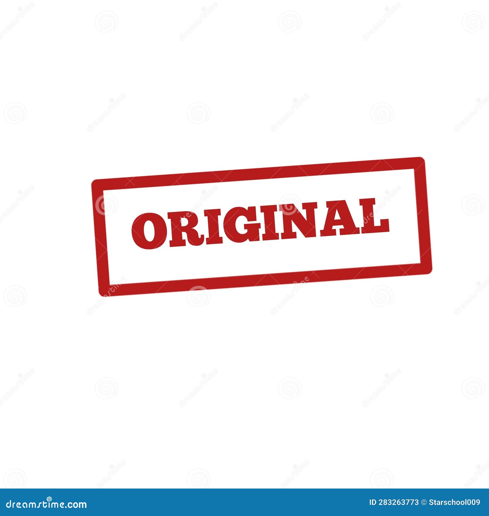 Original Text Stamp.on. White Stock Illustration - Illustration of ...