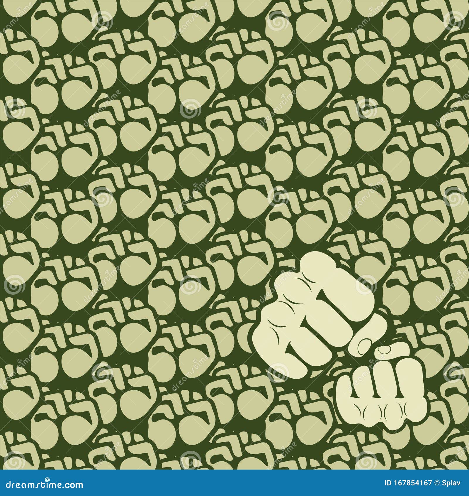 Cool Seamless Texture Pattern MMA, Karate for Print on T-shirts ...