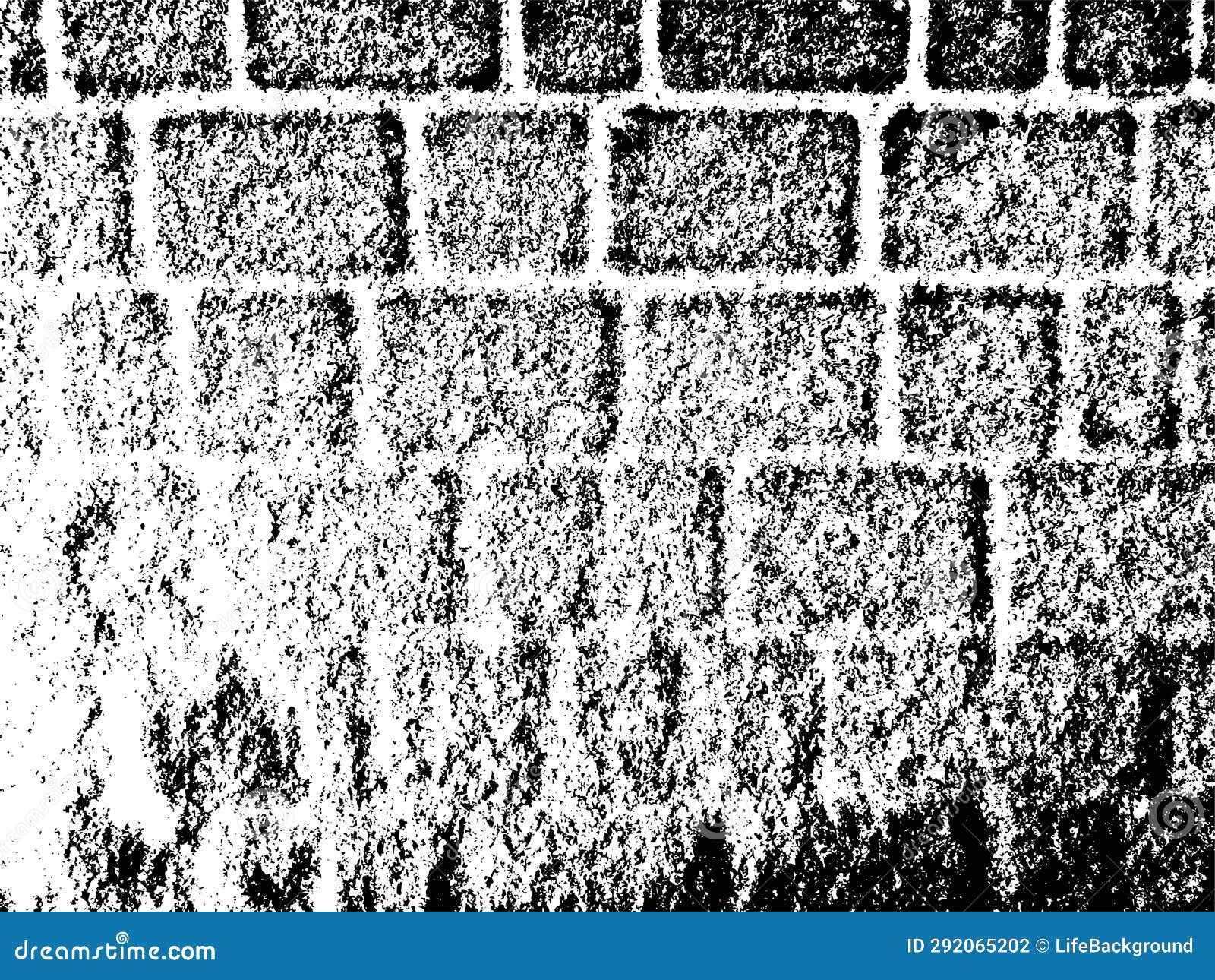 Original Vector Grunge Texture of Paving Slabs Covered with Snow ...