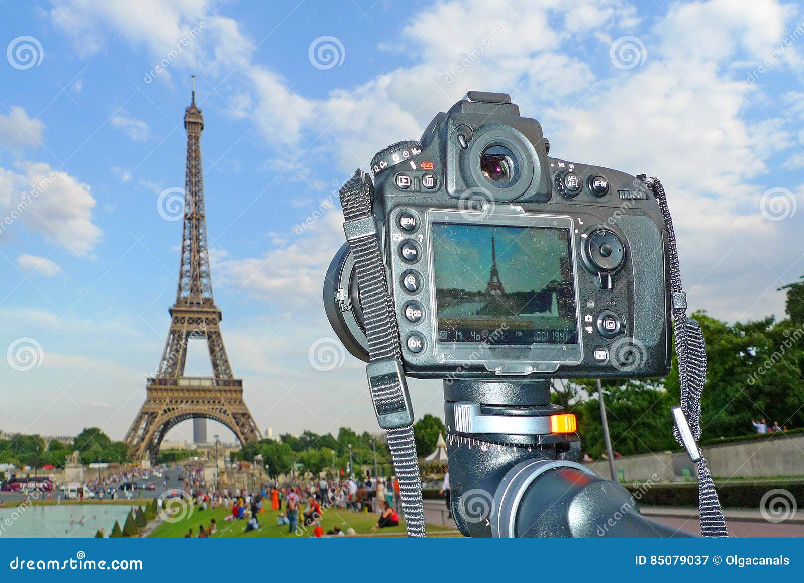 Original Eiffel Tower Hydraulic Pump Stock Photography | CartoonDealer ...