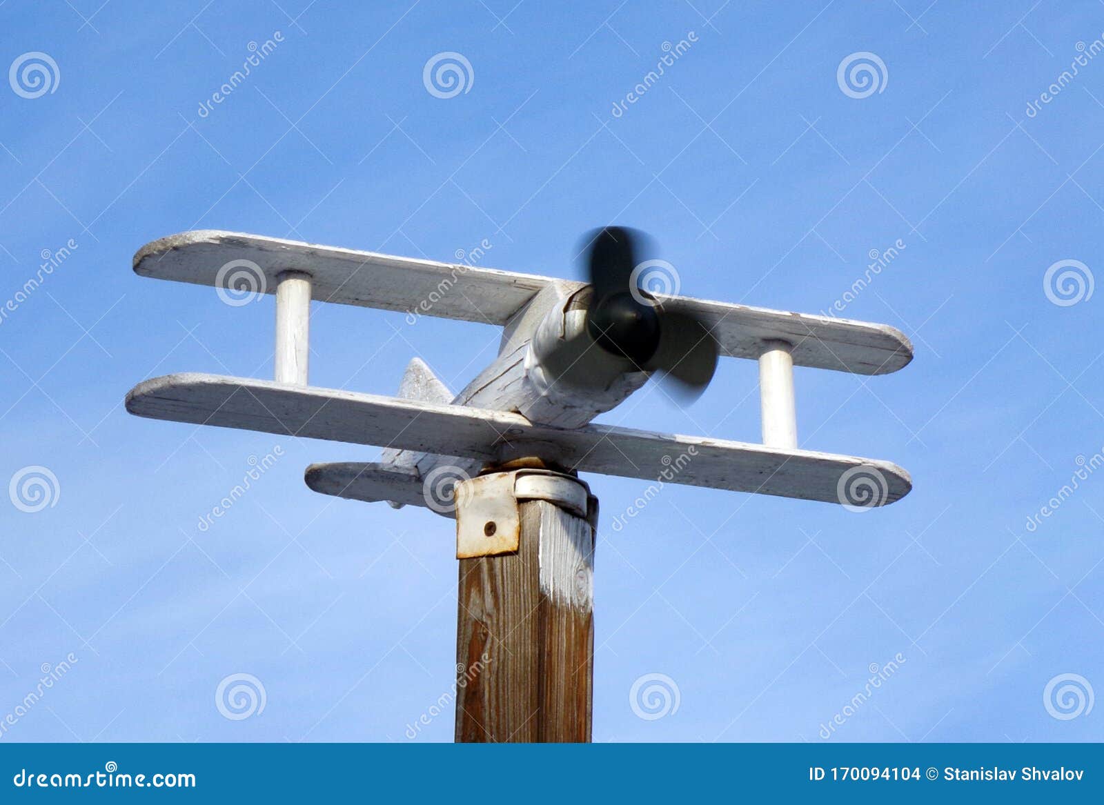 Original Weather Vane for Determining the Wind Direction Stock Photo ...