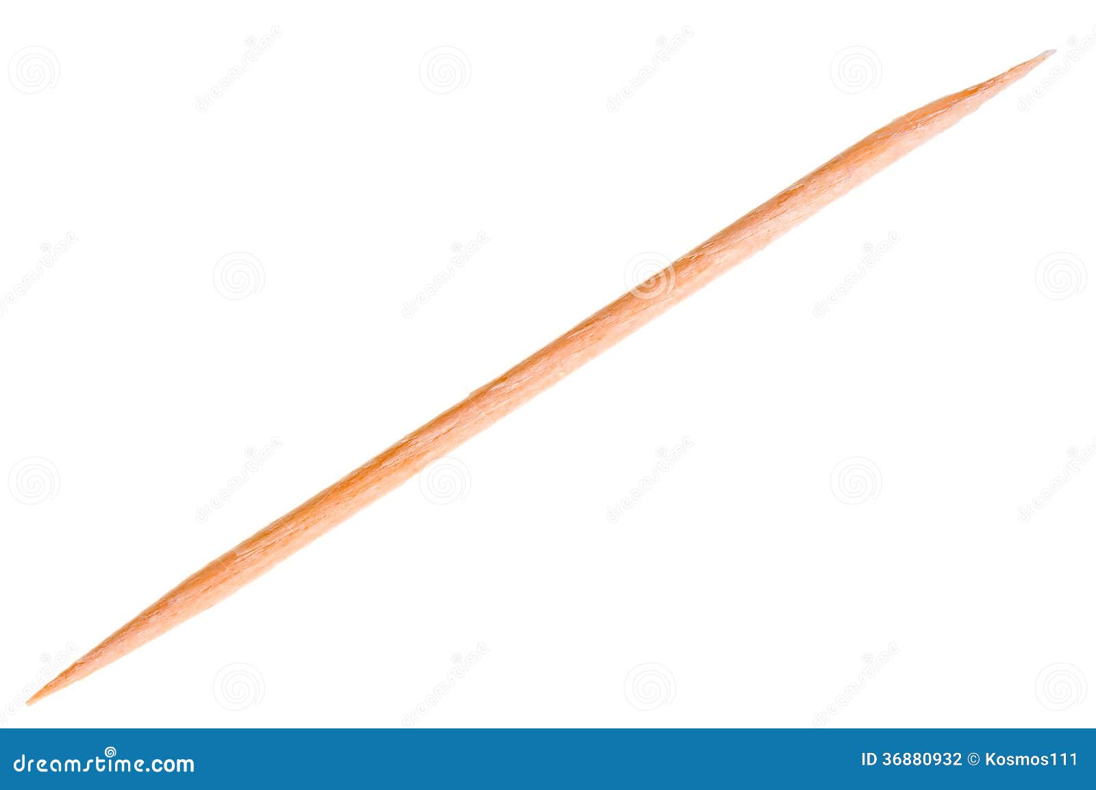 Original Wooden Toothpick on White Background Stock Photo - Image of ...