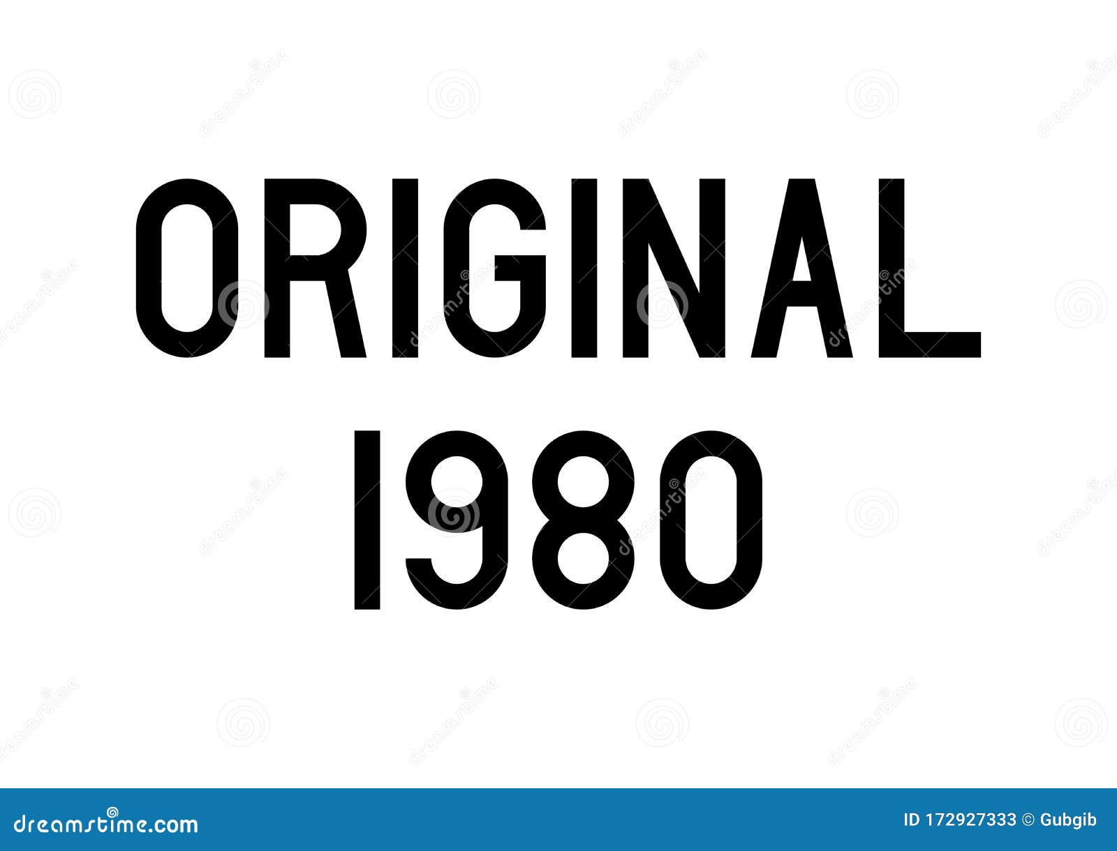 1980 Year College Font Cartoon Vector | CartoonDealer.com #107160281
