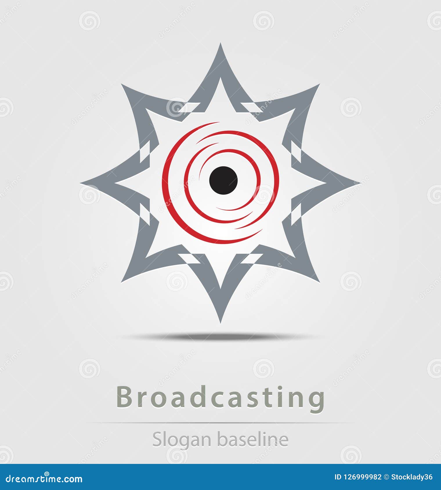 Originally Created Broadcasting Business Vector Icon Stock Vector ...