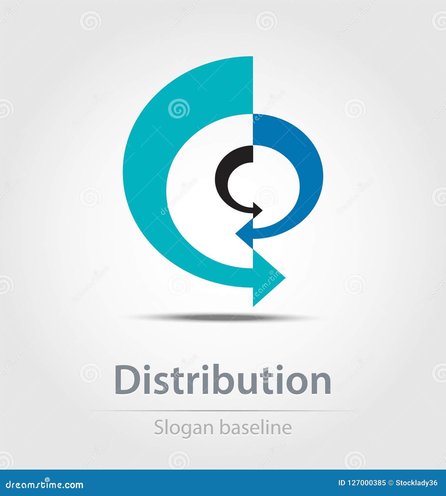 Originally Created Distribution Vector Business Icon Stock Vector ...
