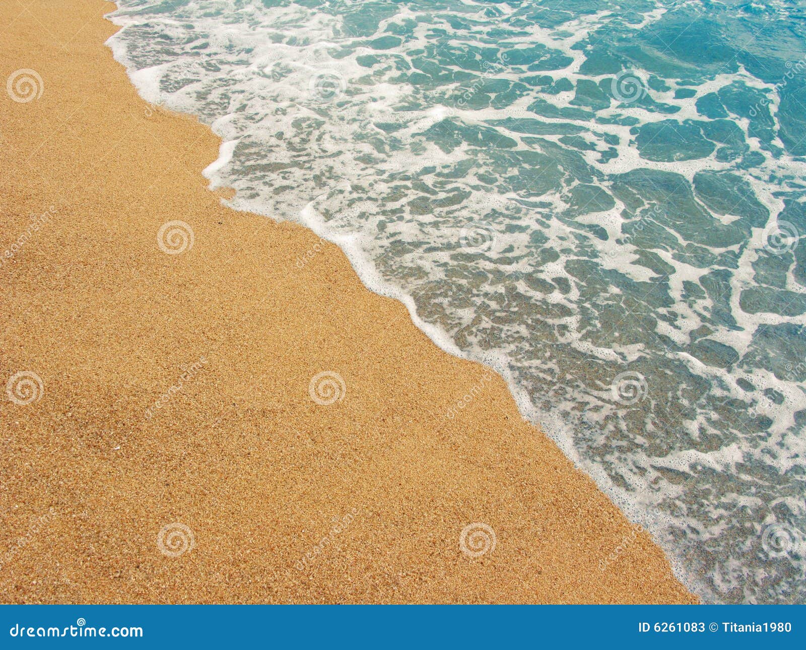 Orilla de mar imagen de archivo. Imagen de azul, marejada - 6261083