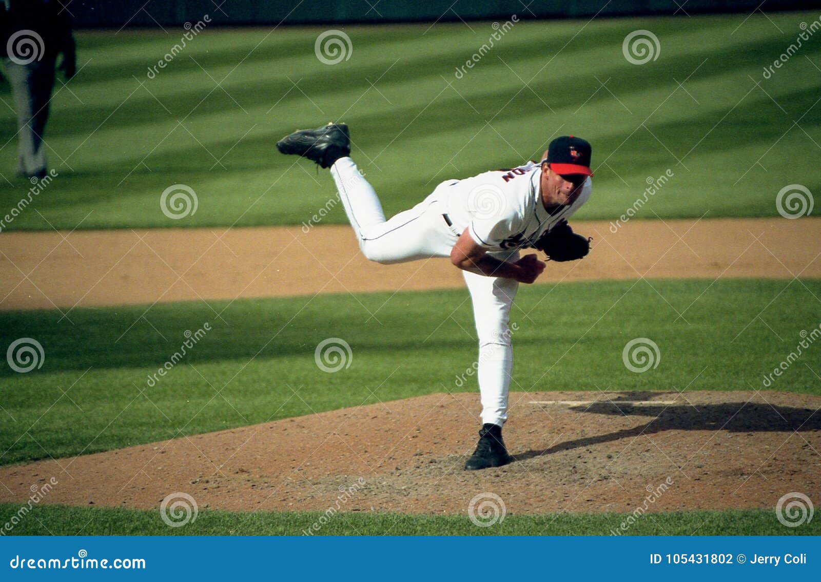 Baltimore Orioles Pitcher Scott Erickson Editorial Photography - Image ...