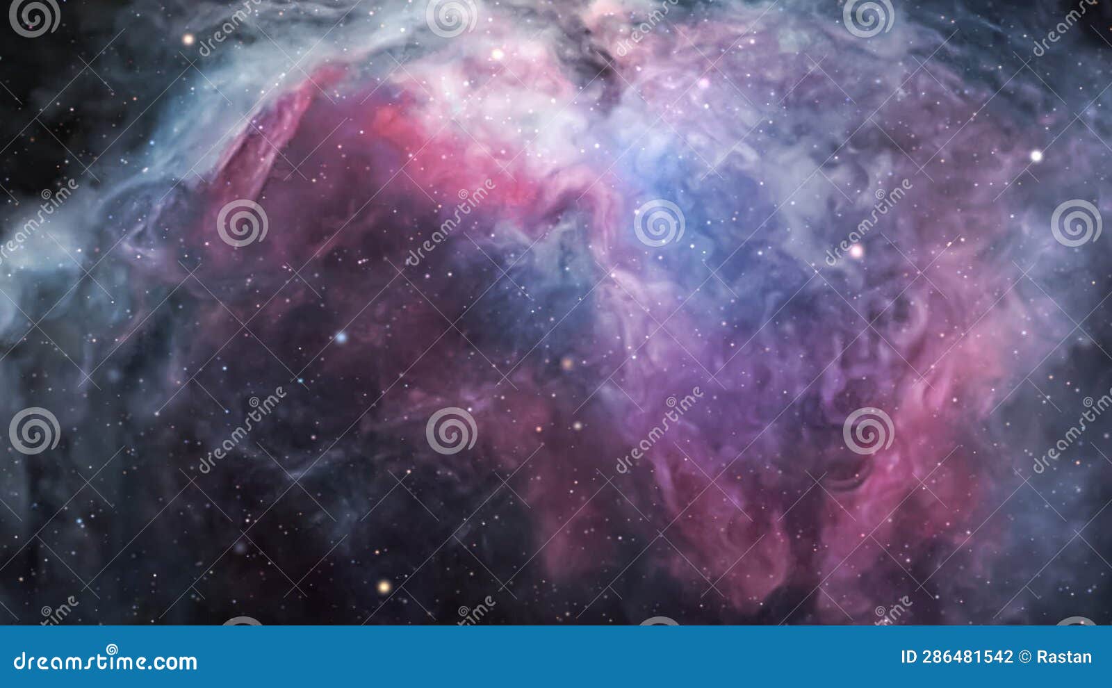 Orion Nebula Loopable Vertical Scrolling Stock Footage - Video of ...