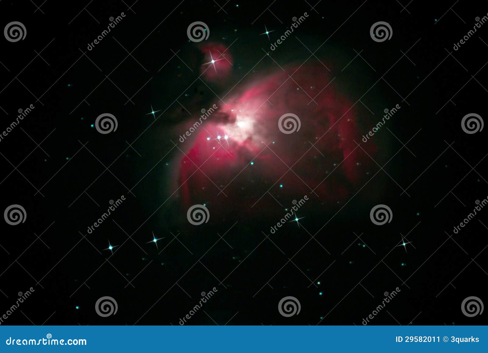Orion Nebula M42 stock image. Image of deep, constellations - 29582011