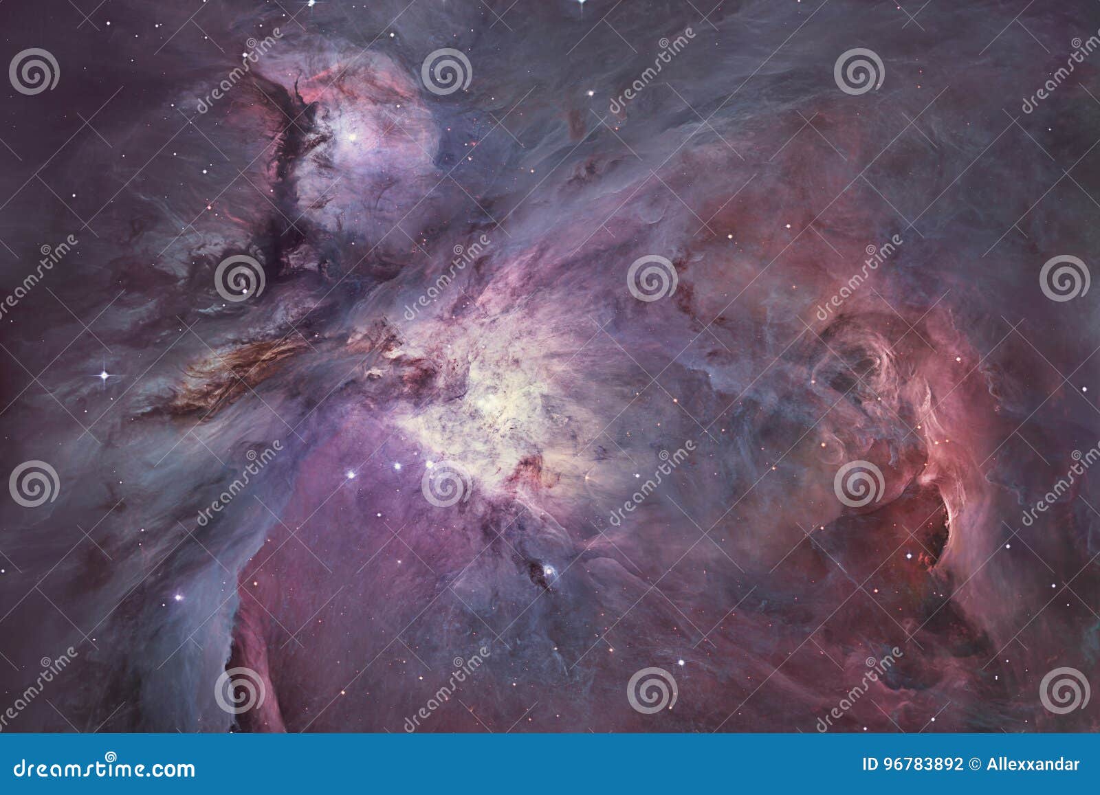 Messier 42 The Orion Nebula Nasa M42 Messier 42 Hi Res Stock