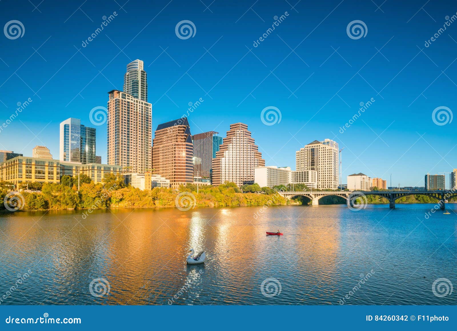 Orizzonte Del Centro Di Austin, Il Texas Fotografia Stock - Immagine di ...