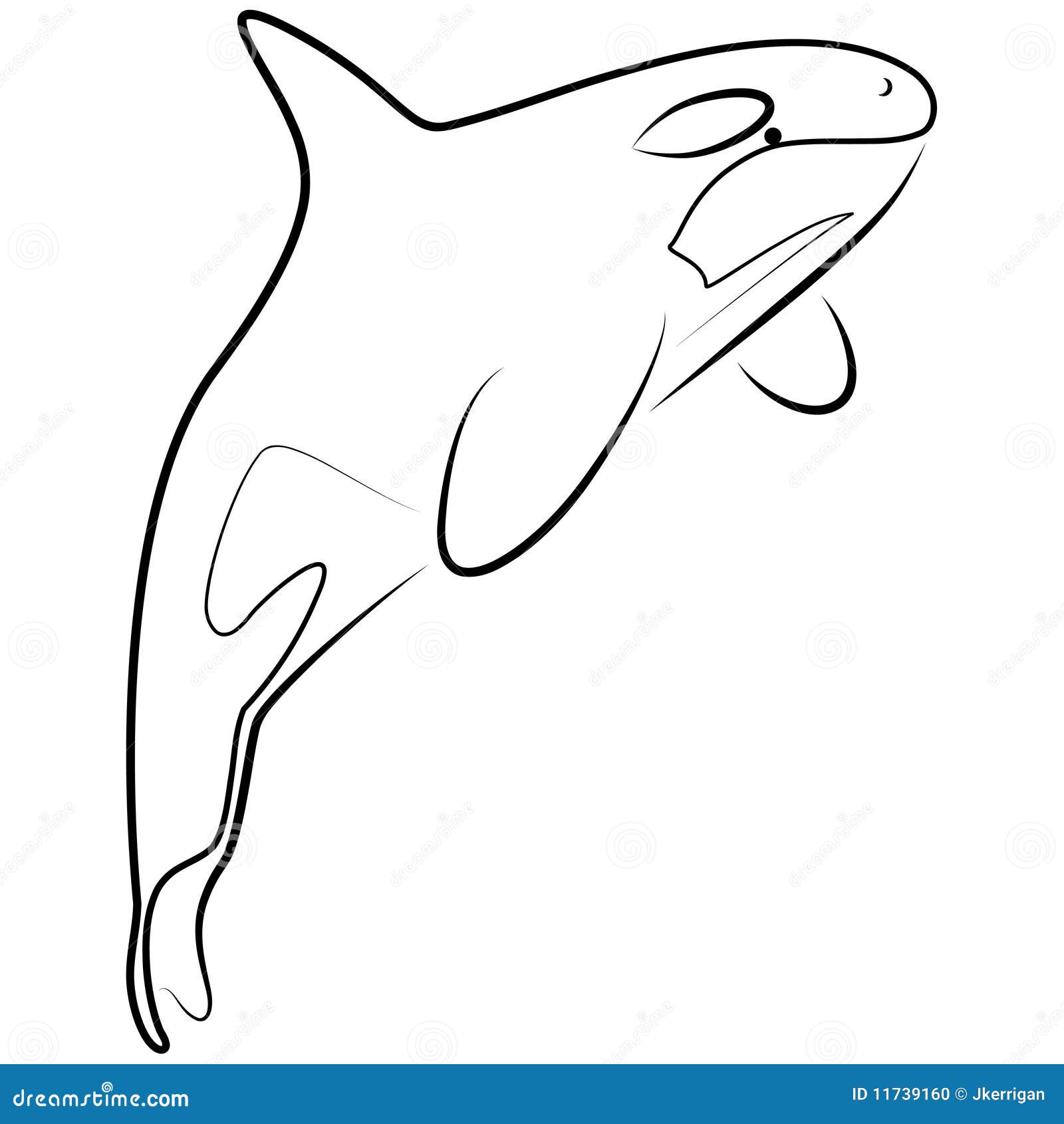 Orka vector illustratie. Illustratie bestaande uit grafisch - 11739160