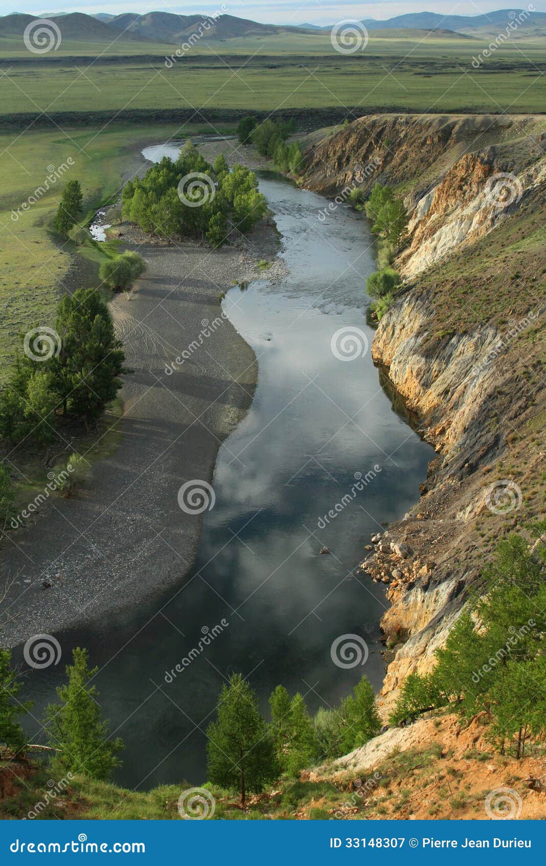 Orkhon river gorges stock image. Image of mountain, gorges - 33148307
