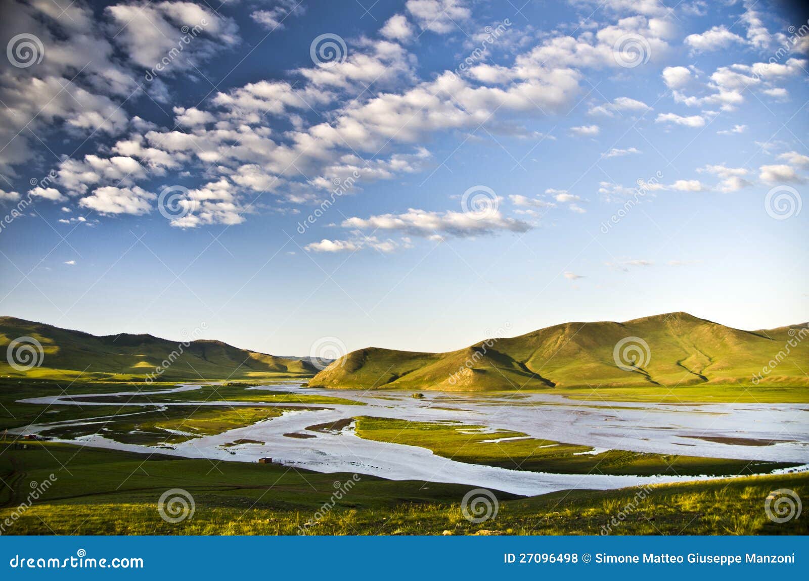 Orkhon River, Kharkorin, Mongolia Stock Photo - Image of landscape ...