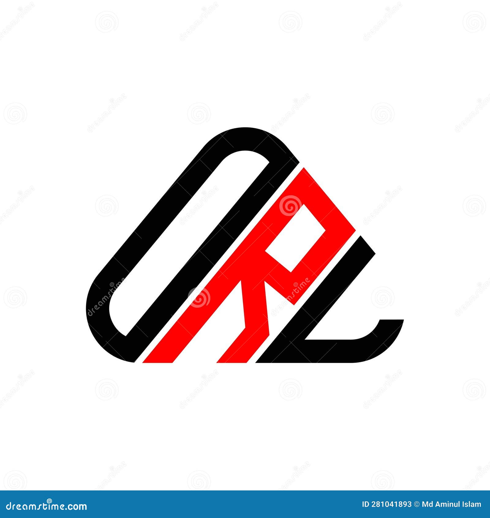 ORL Letter Logo Creative Design With Vector Graphic, ORL ...