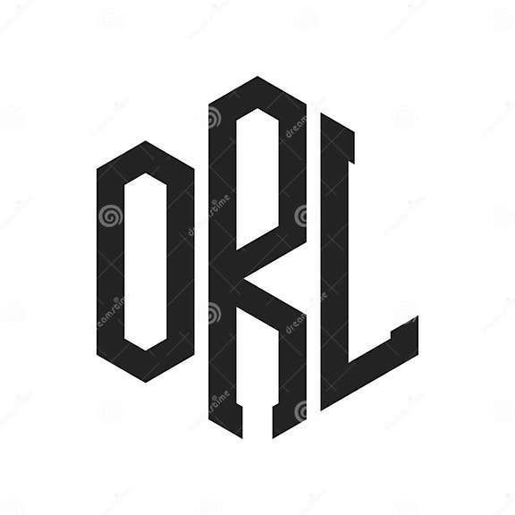 ORL Logo Design. Initial Letter ORL Monogram Logo Using Hexagon Shape ...