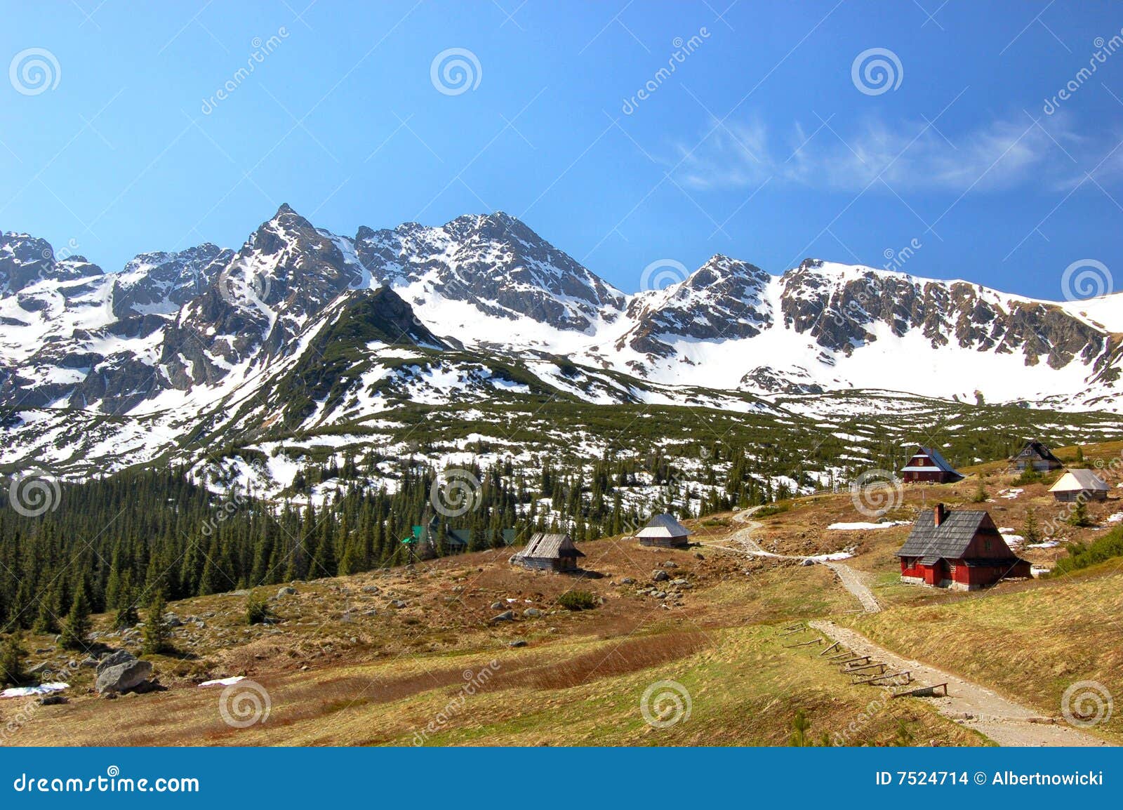 Orla Perc Chain in Polish Tatra Mountains Stock Photo - Image of lift ...