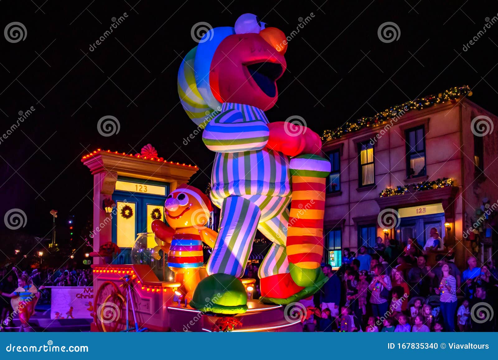 Big Elmo in Sesame Street Christmas Parade at Seaworld 20 Editorial ... Big Elmo in Sesame Street Christmas Parade at Seaworld 20 Editorial ...