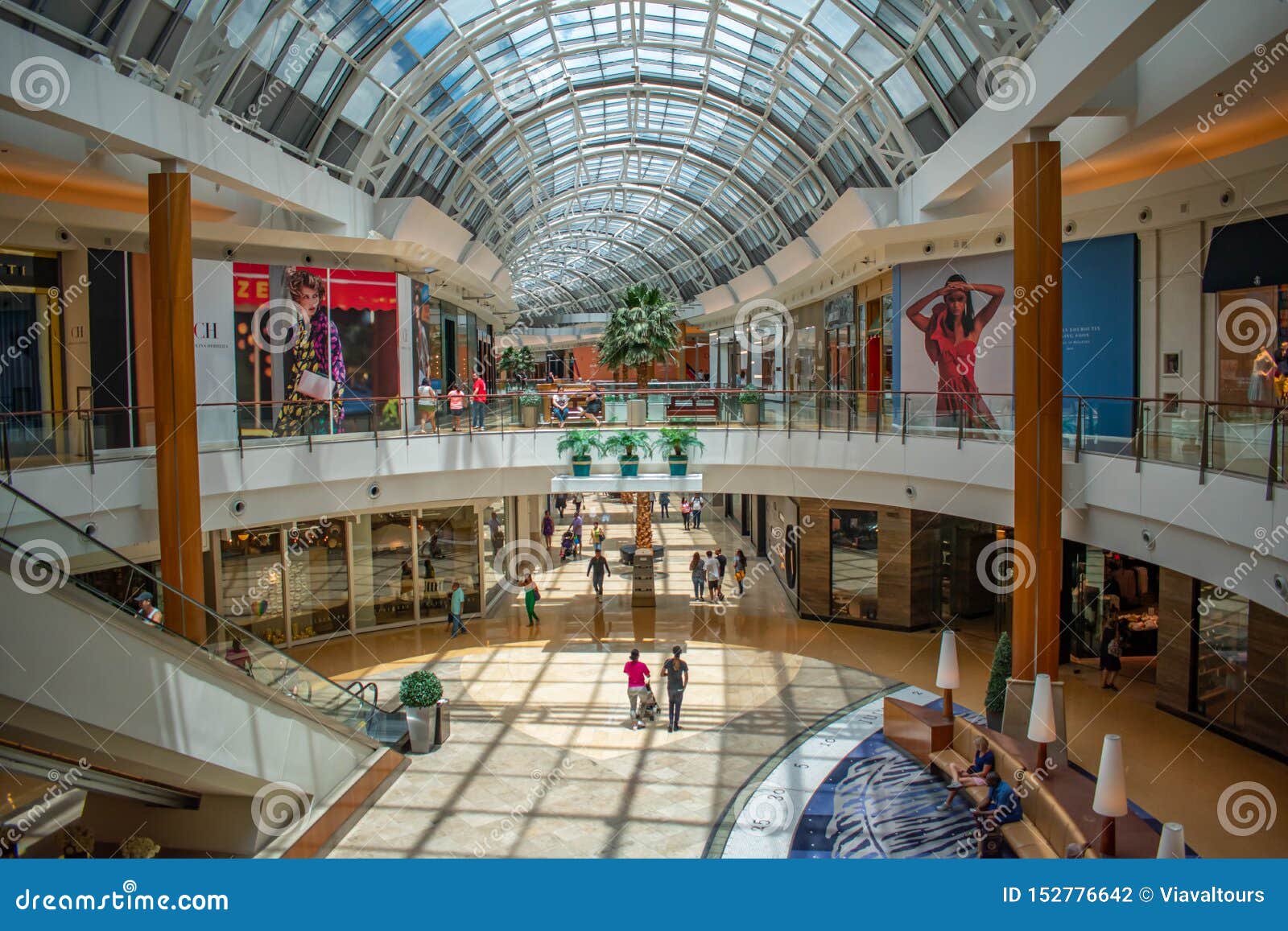 Panoramic View Of First And Second Floor In The Mall At Millenia 1 ...