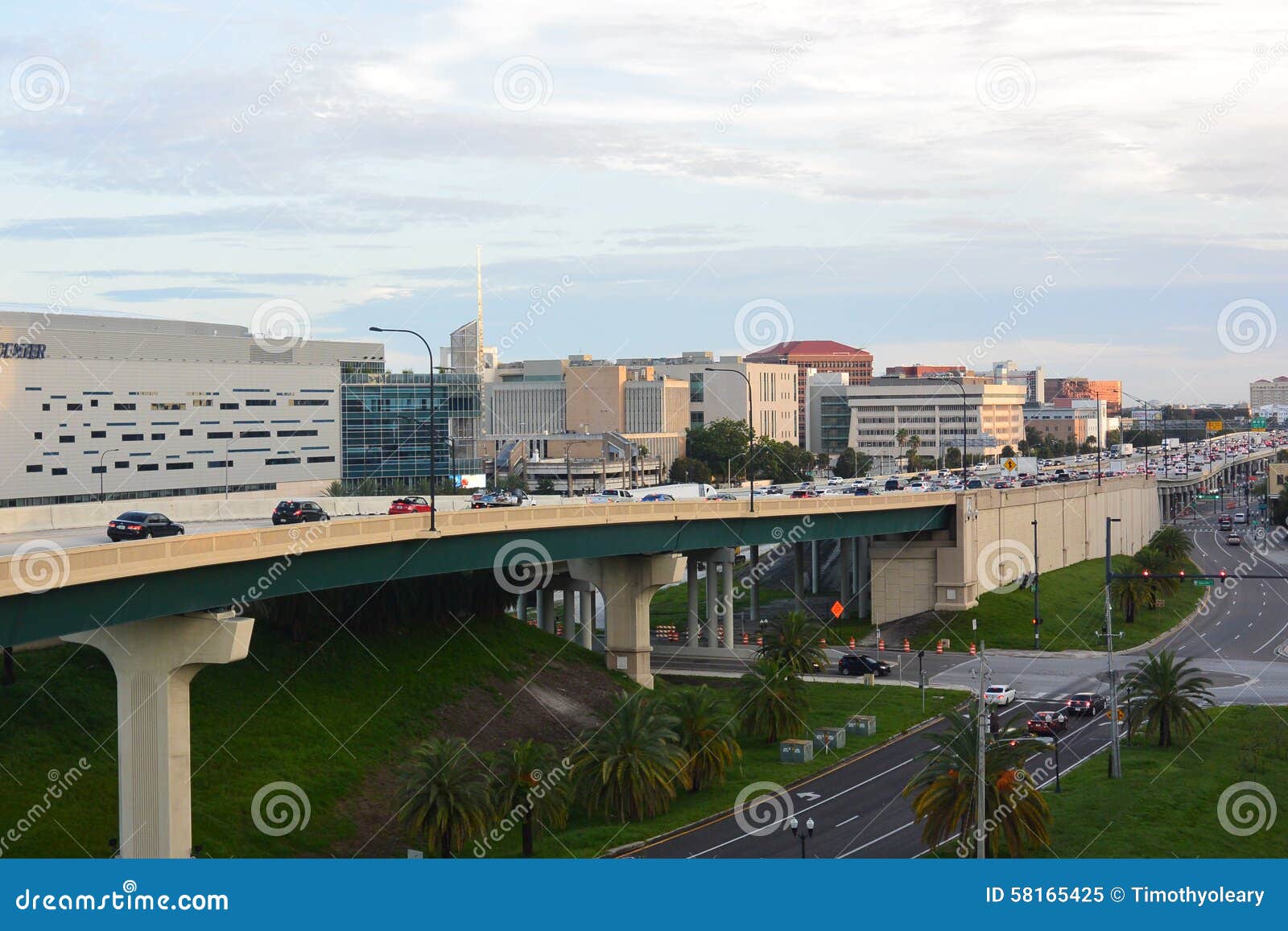 Orlando Florida stock image. Image of road, motion, transportation ...
